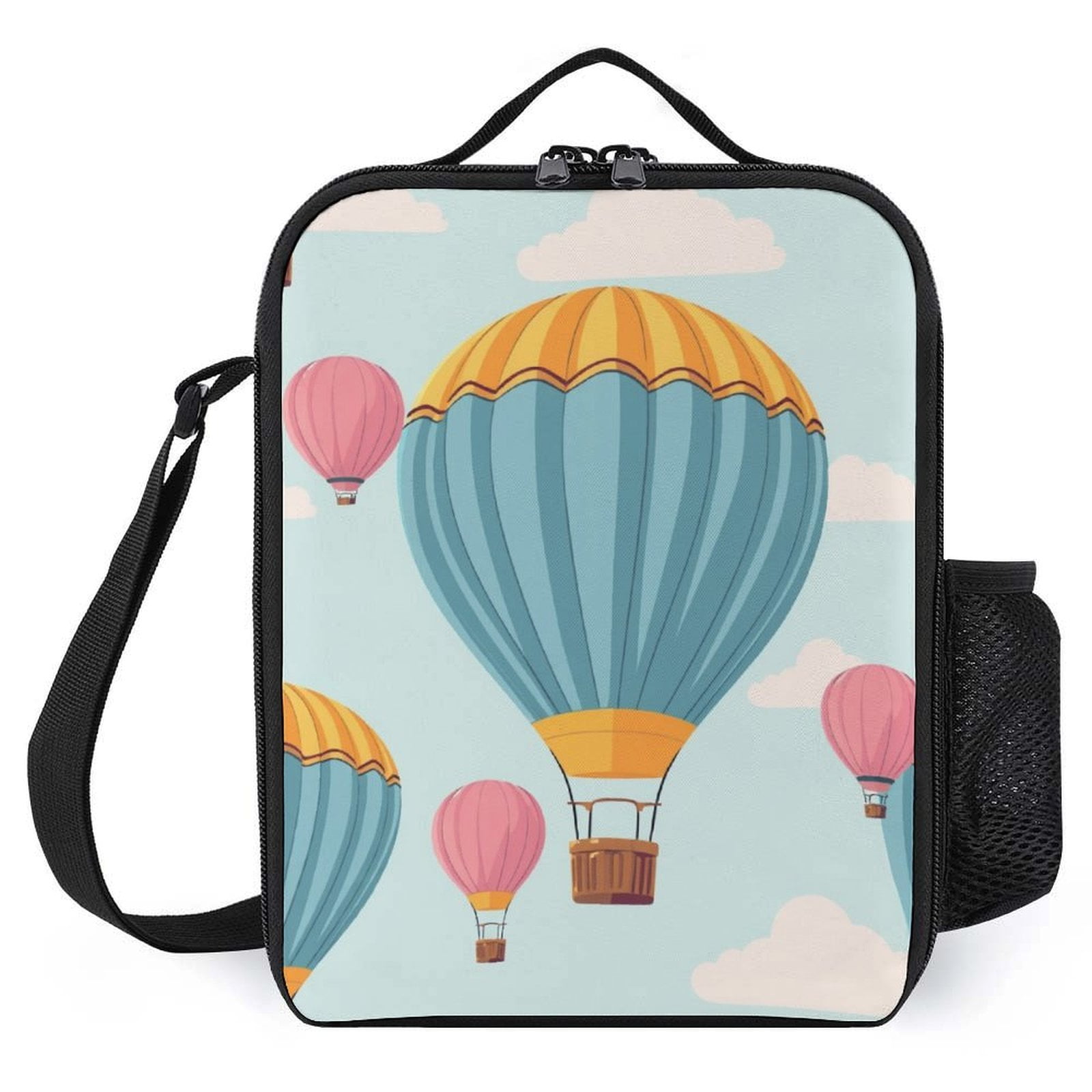 Hot Air Balloon Lunch Box Lunchbag with Strap Waterproof Travel ...