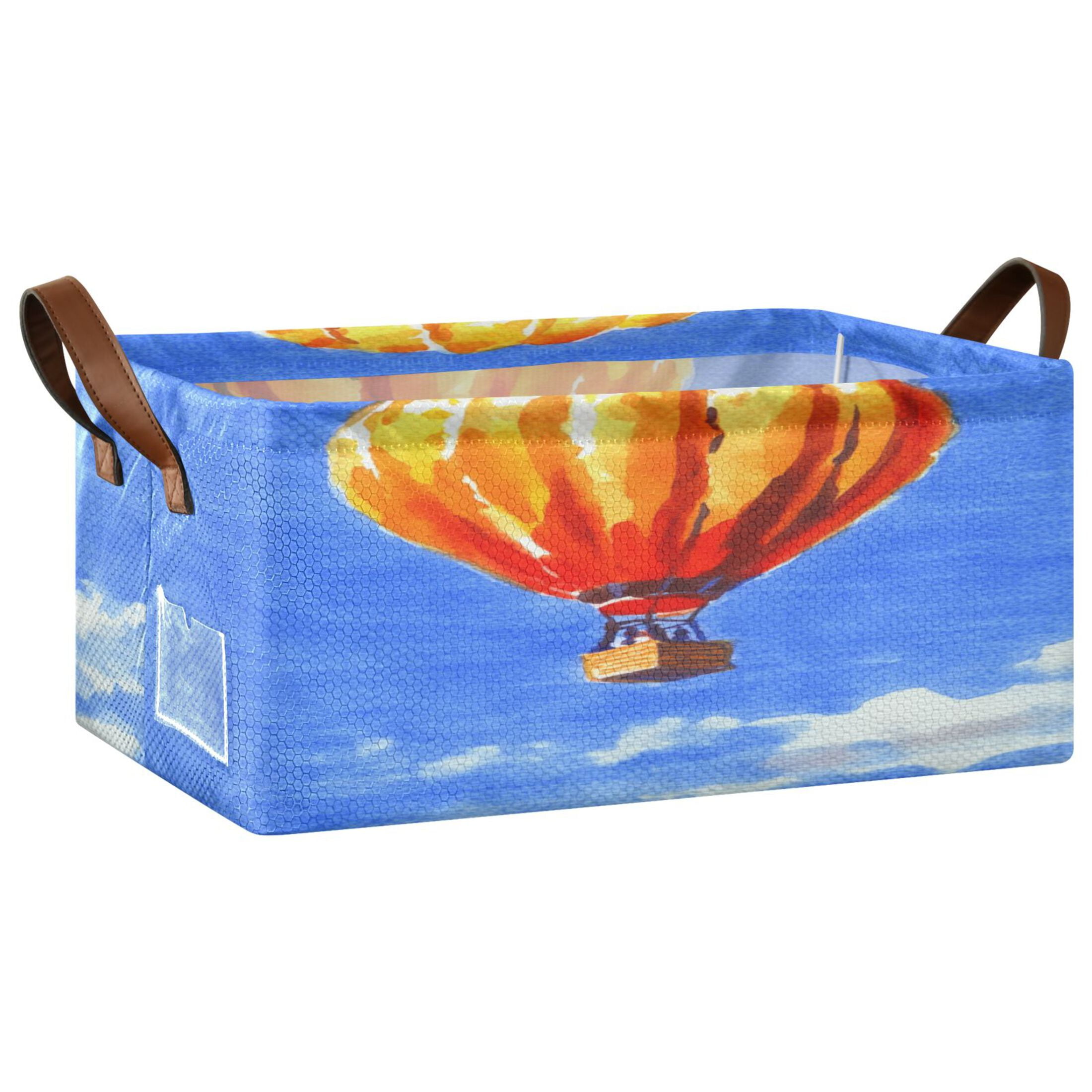 Hot Air Balloon Open Home Storage Bins Foldable Metal Frame Shelf ...