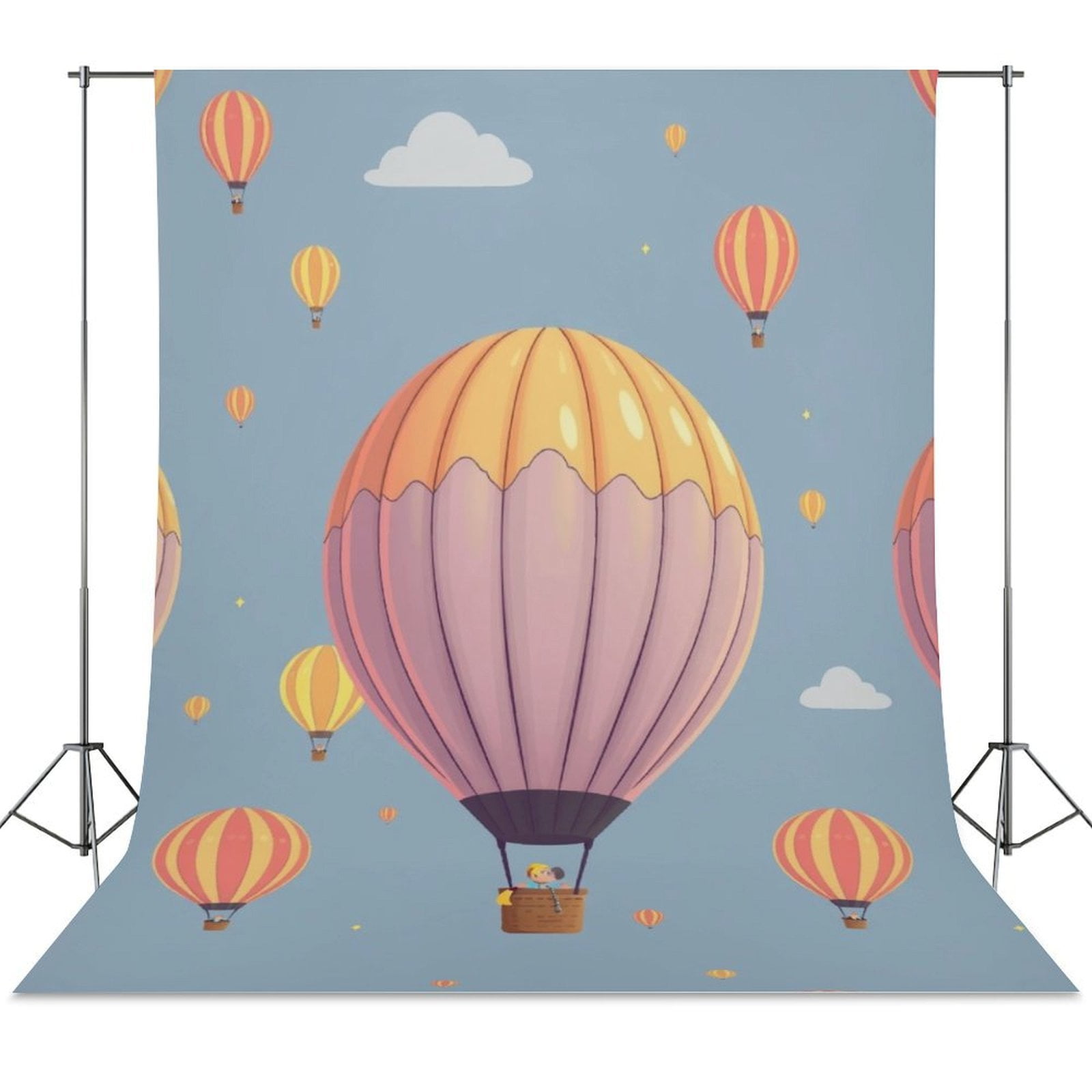 Hot Air Balloon Photography Backdrops Adult Photostudio Props Decors ...