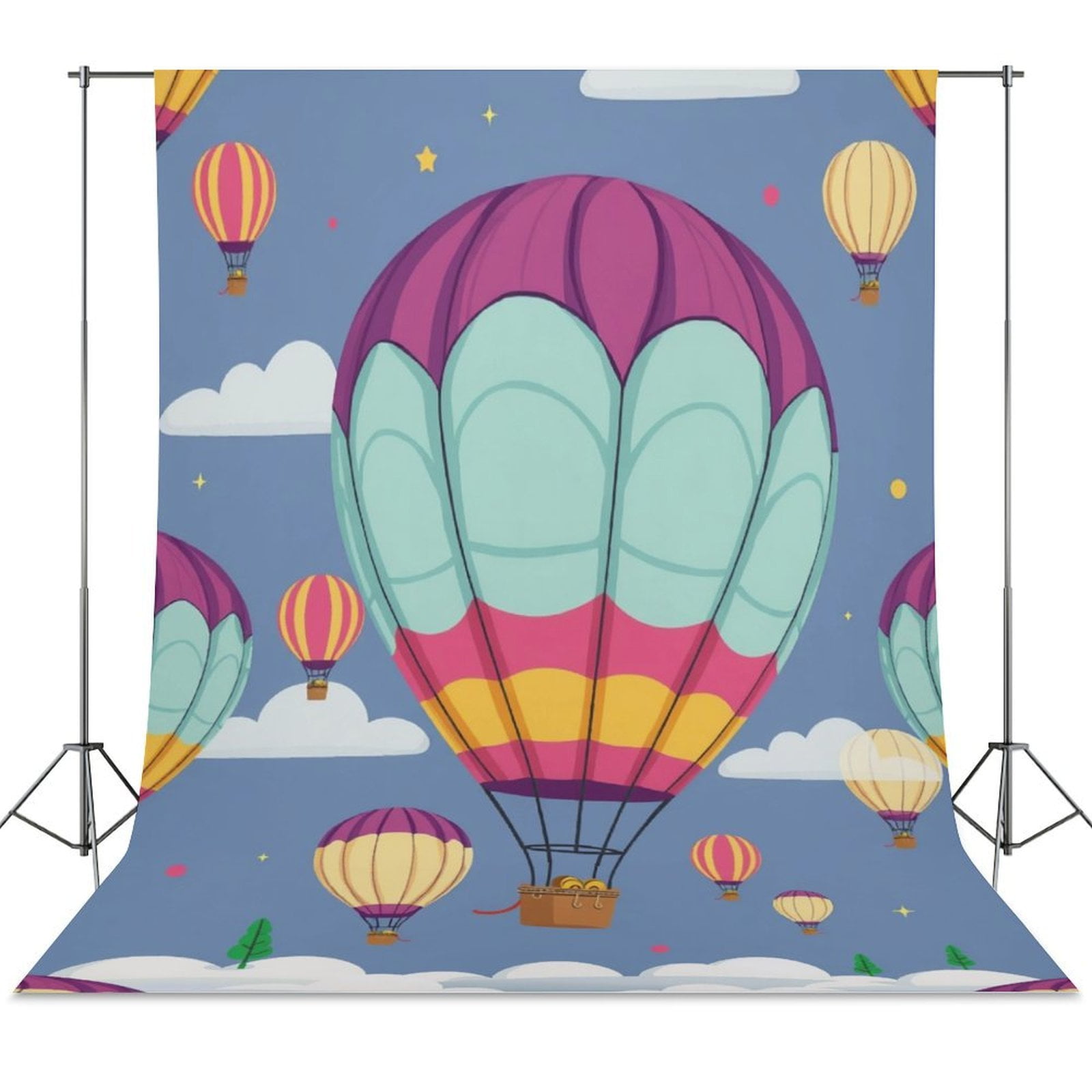 Hot Air Balloon Photography Backdrops Adult Photostudio Props Decors ...