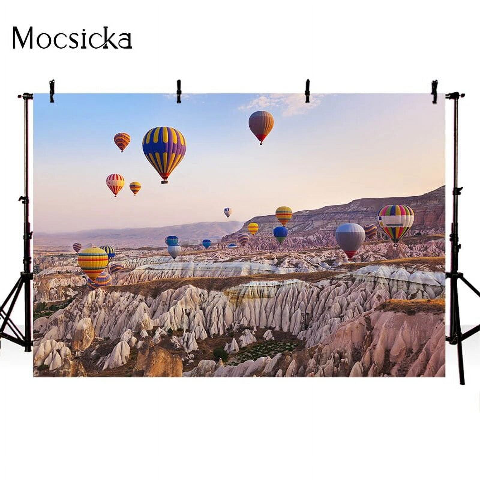 Hot Air Balloon Photography Backdrops Portrait Photo Wallpaper Grand ...
