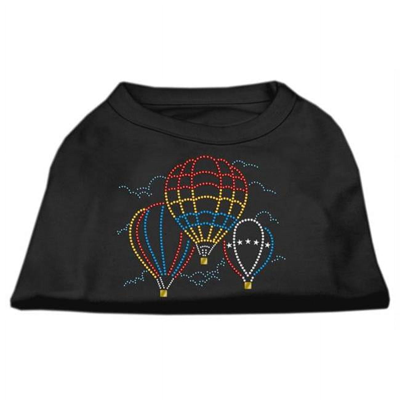 Hot Air Balloon Rhinestone Shirts Black M (12) - Walmart.com