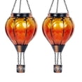 Hot Air Balloon Solar Lantern Colorful Solar Hot Air Balloon Lantern ...
