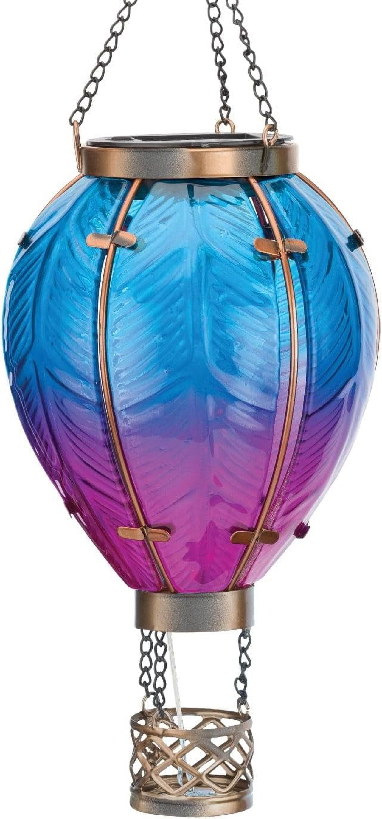 Hot Air Balloon Solar Lantern – Hanging Solar-Powered LED Lights ...