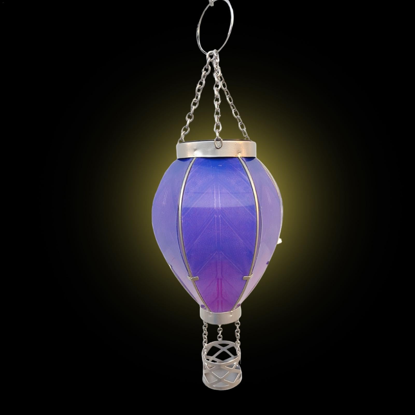 Hot Air Balloon Solar Lantern, ing Solar Lanterns with Flickering Flame ...