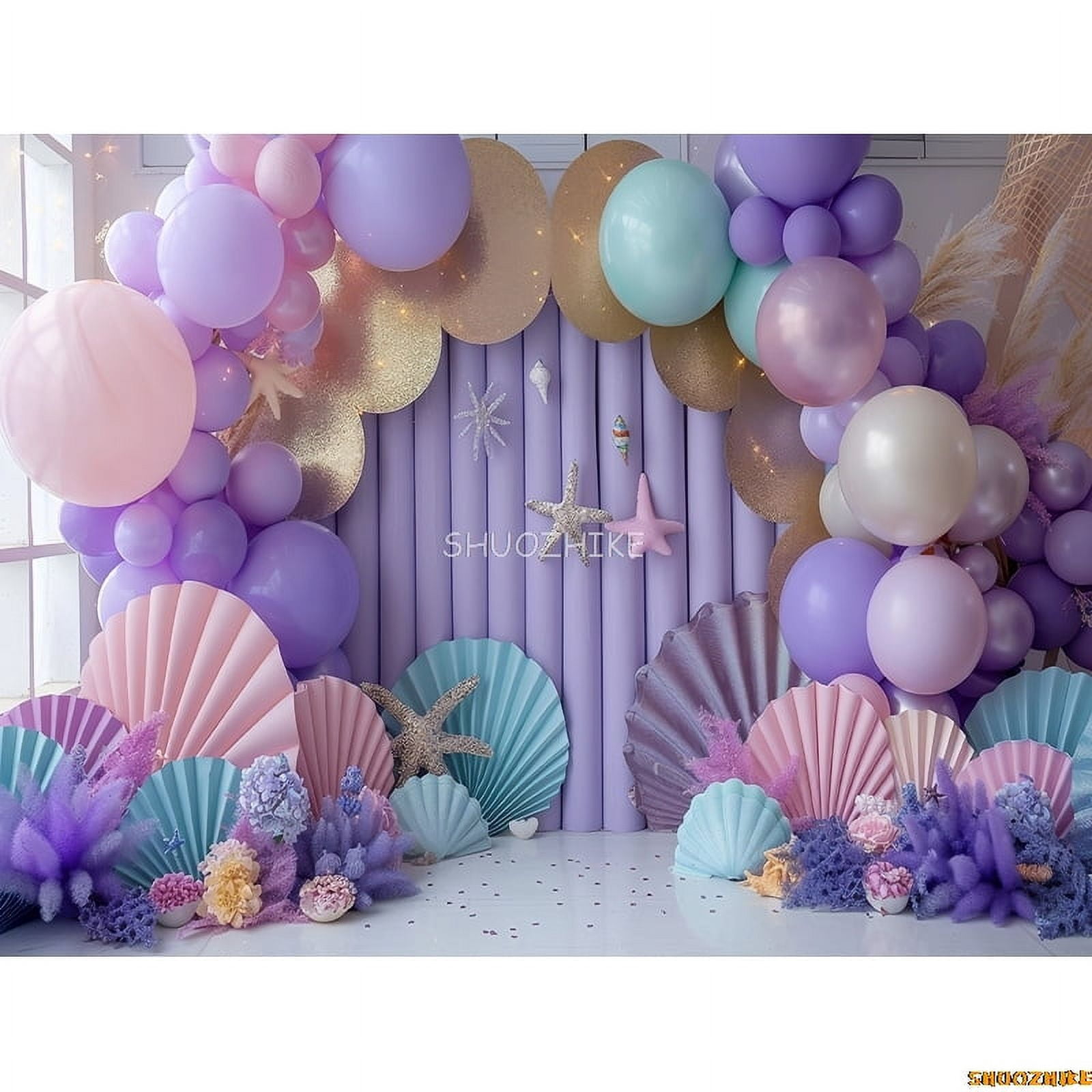 Hot Air Balloon Stars Versatile Digital Photography Backdrop Banner ...