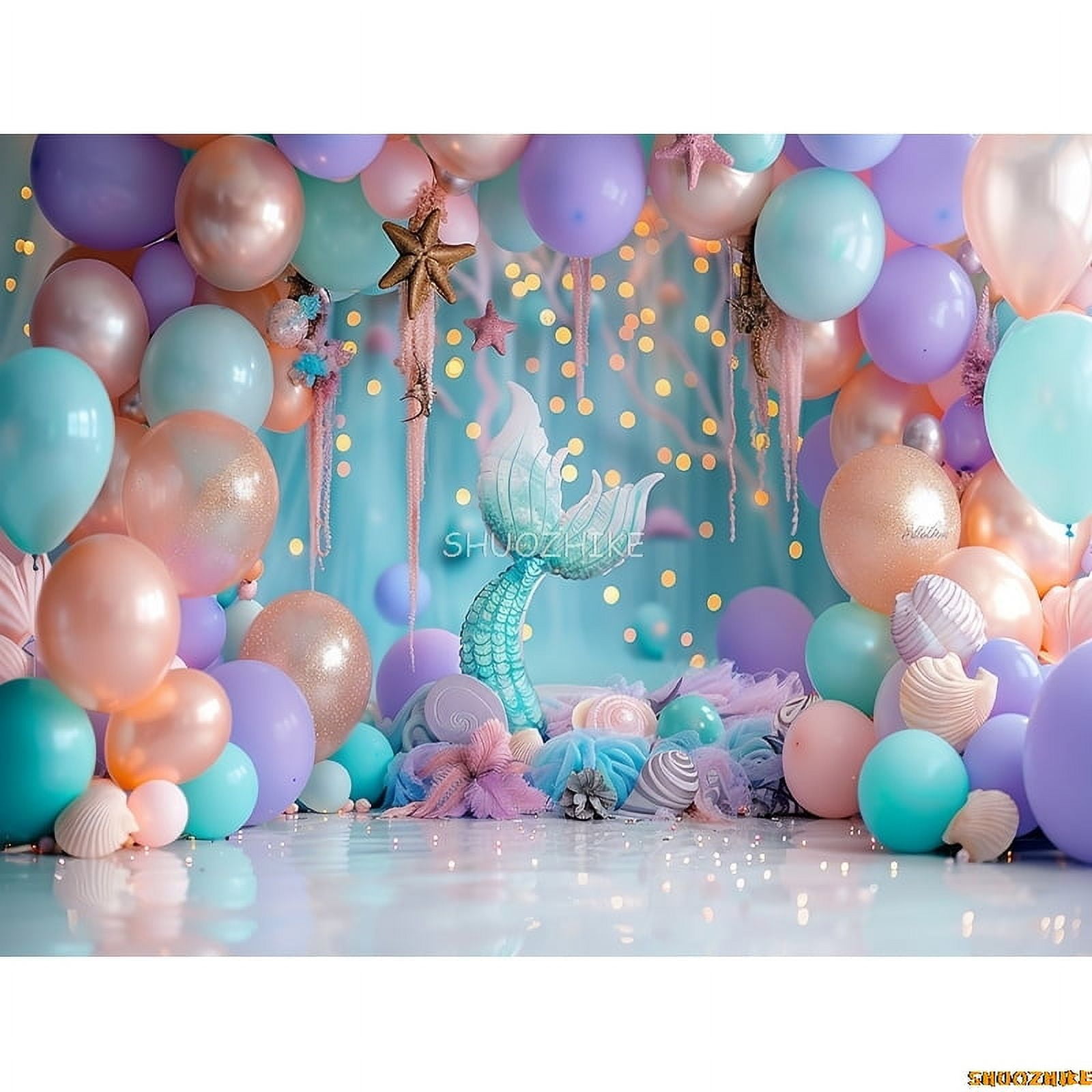 Hot Air Balloon Stars Versatile Digital Photography Backdrop Banner ...