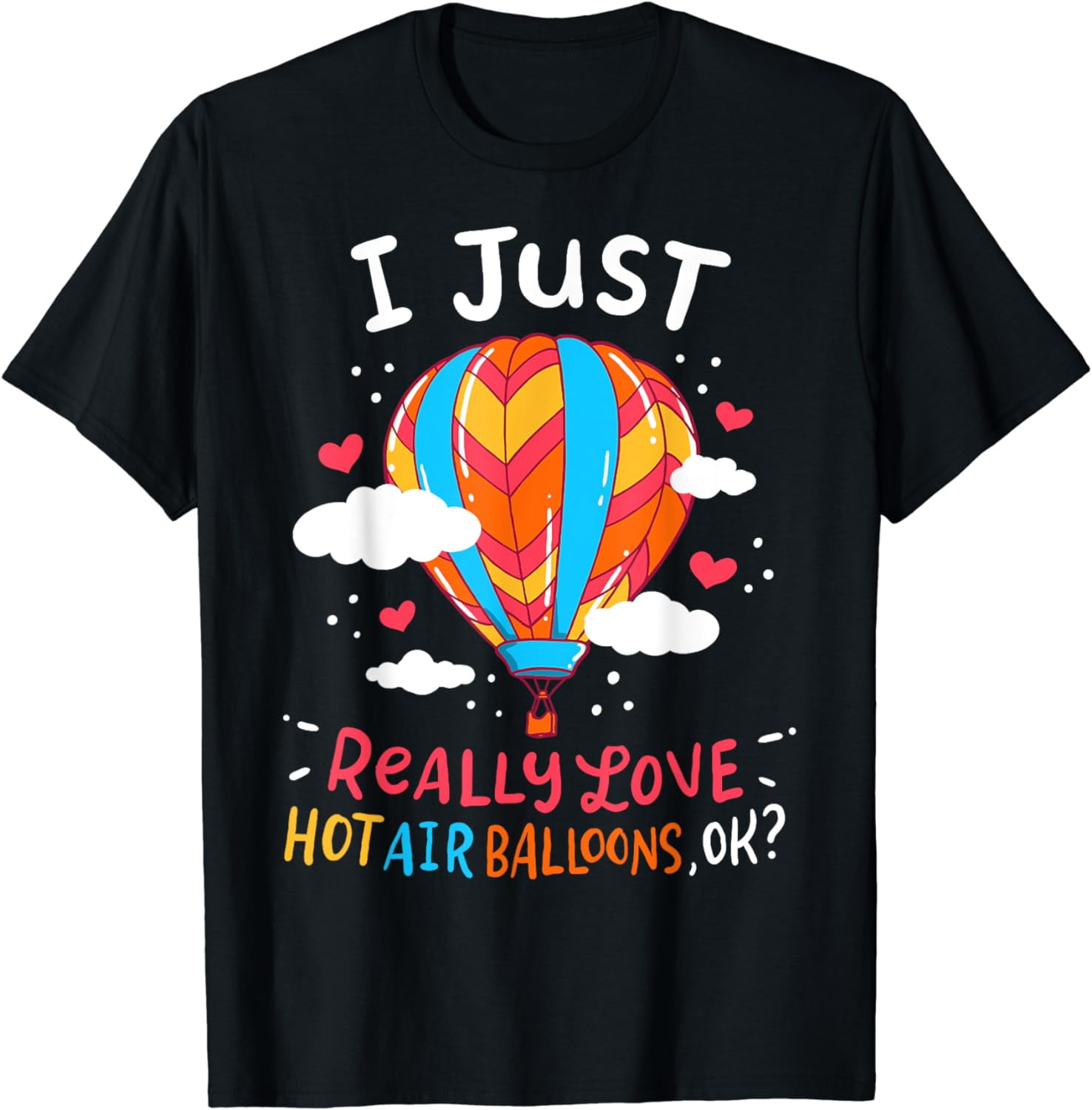 Hot Air Balloon T-Shirt - Walmart.com