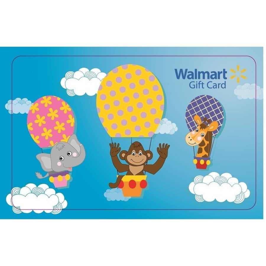 Hot Air Balloon Walmart Gift Card - Walmart.com