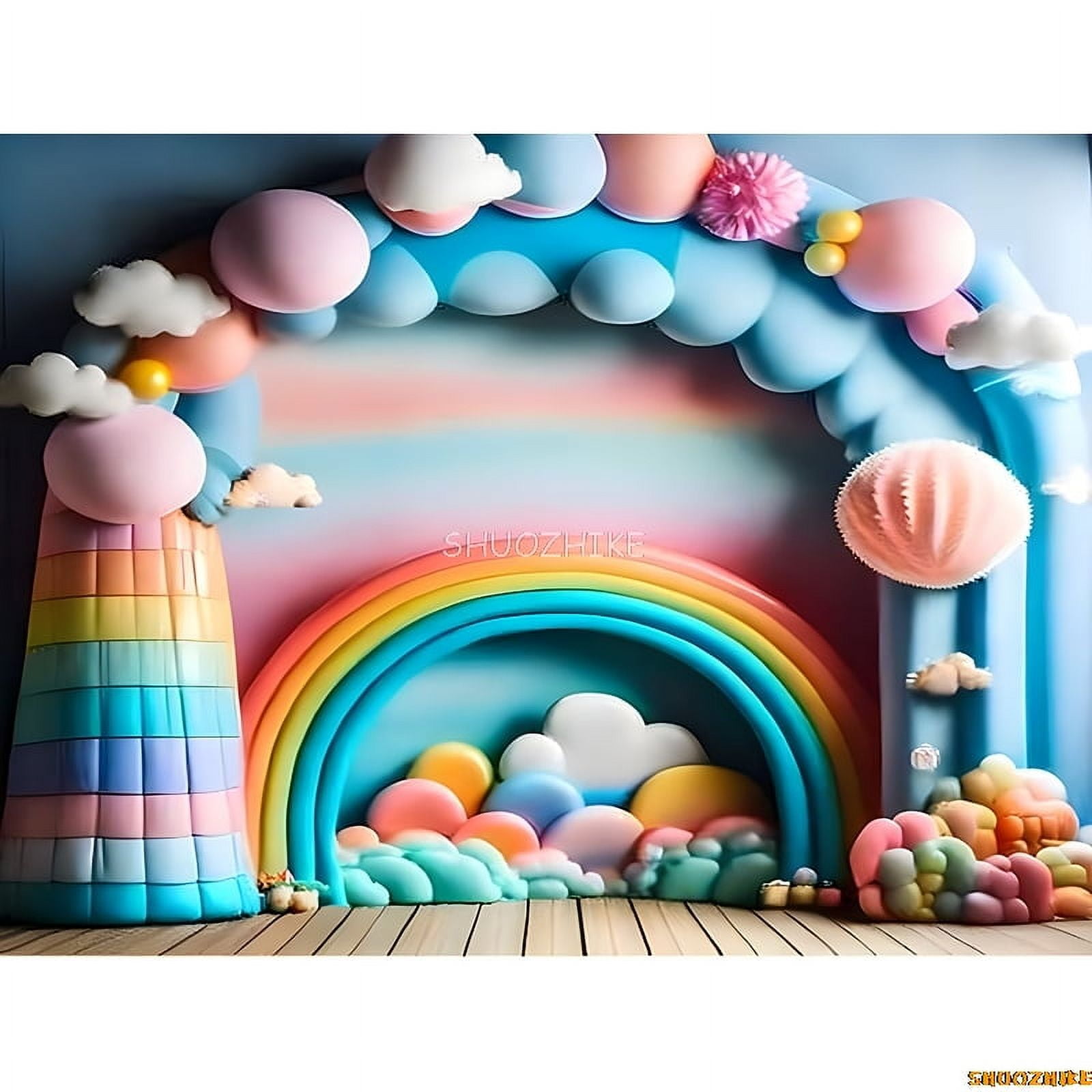 Hot Air Balloons Birthday Party Photography Backdrops Props Newborn ...