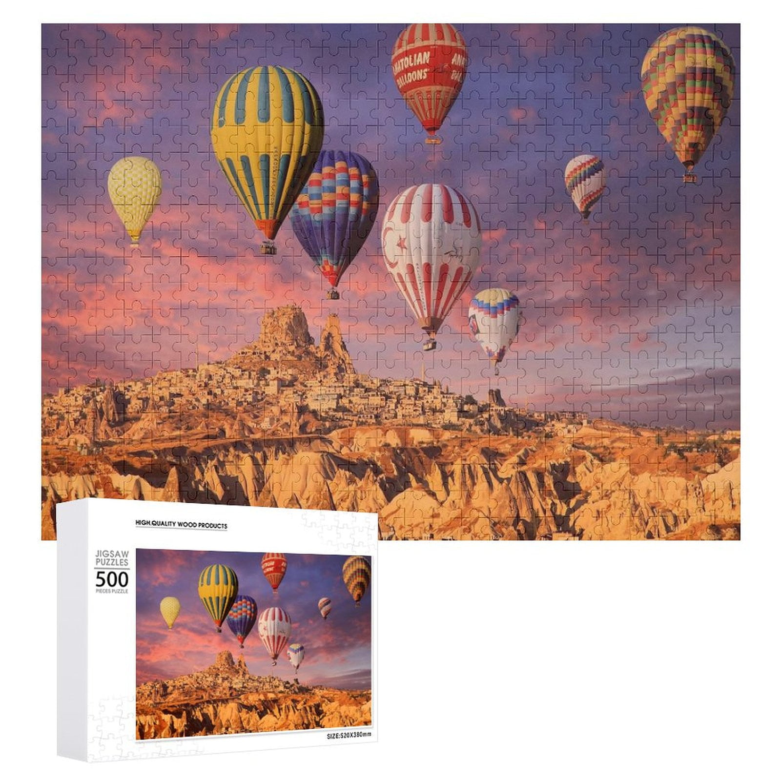 Hot Air Balloons Cappadocia 500 Piece Jigsaw Puzzle Jigsaw Puzzles For ...