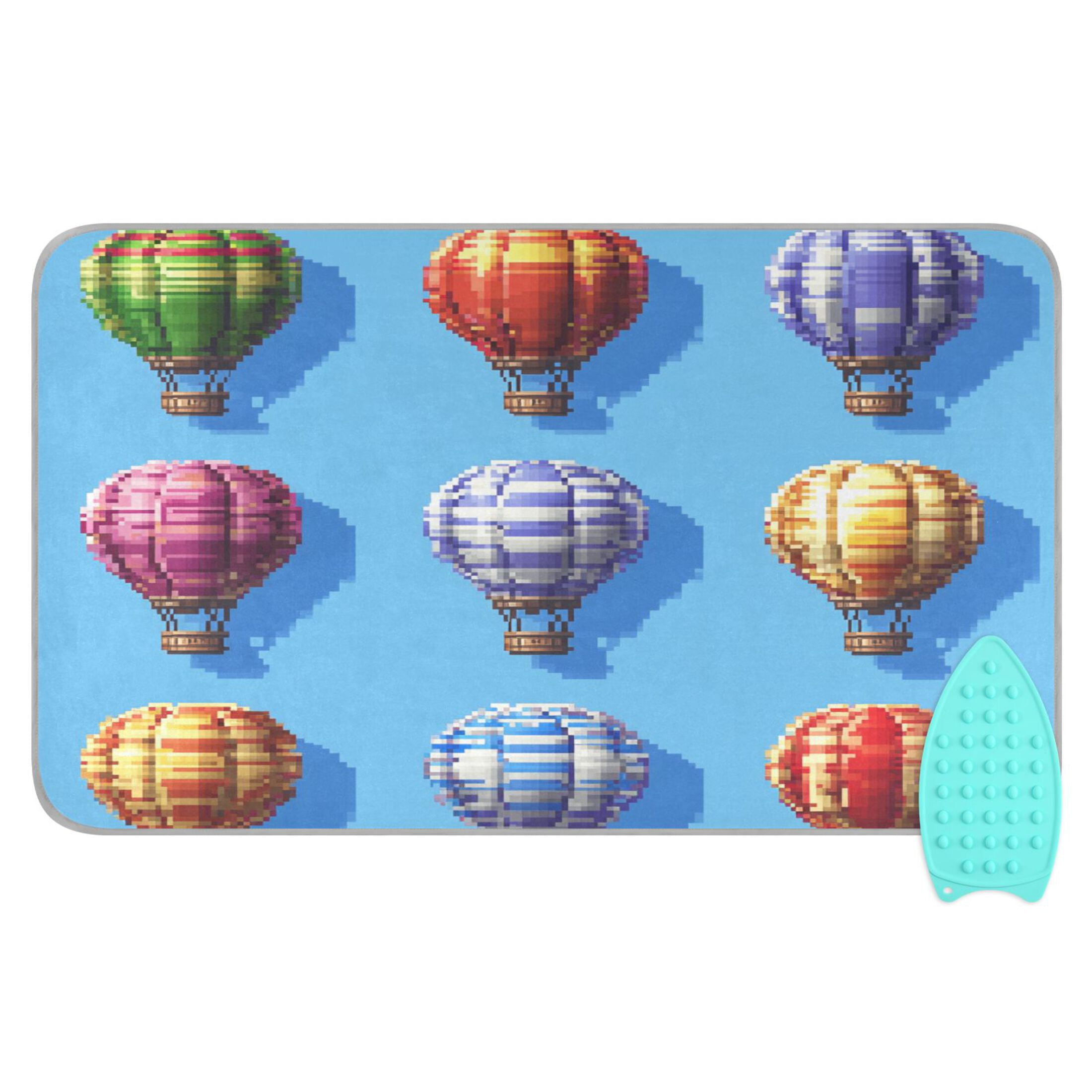 Hot Air Balloons Portable Ironing Mat, Heat-Resistant, Dual-Sided ...