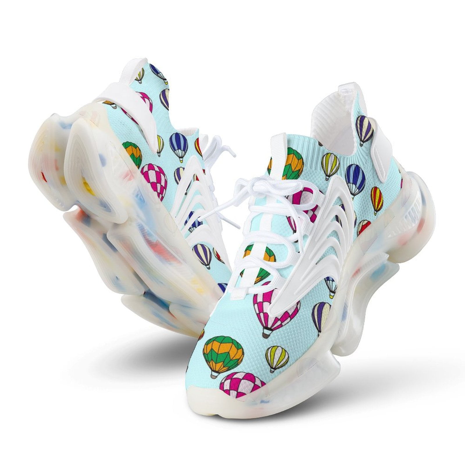 Hot Air Balloons Walking Shoes for Men Woman Lightweight Tennis Fashion ...