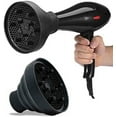 Hot Air Diffuser For Curly Hair, Gentle Drying, Defined Curls Without ...
