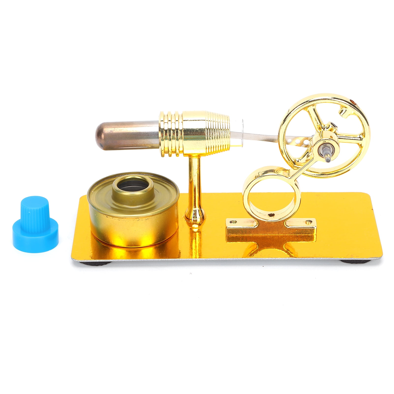 Hot Air Engine Model Mini External Combustion Motor Power Generator ...