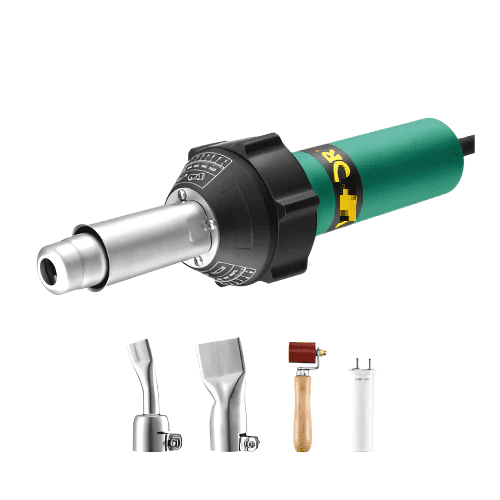 Hot Air Plastic Welder 1600W PVC TPO Vinyl Heat Gun Torch w/ 4 ...