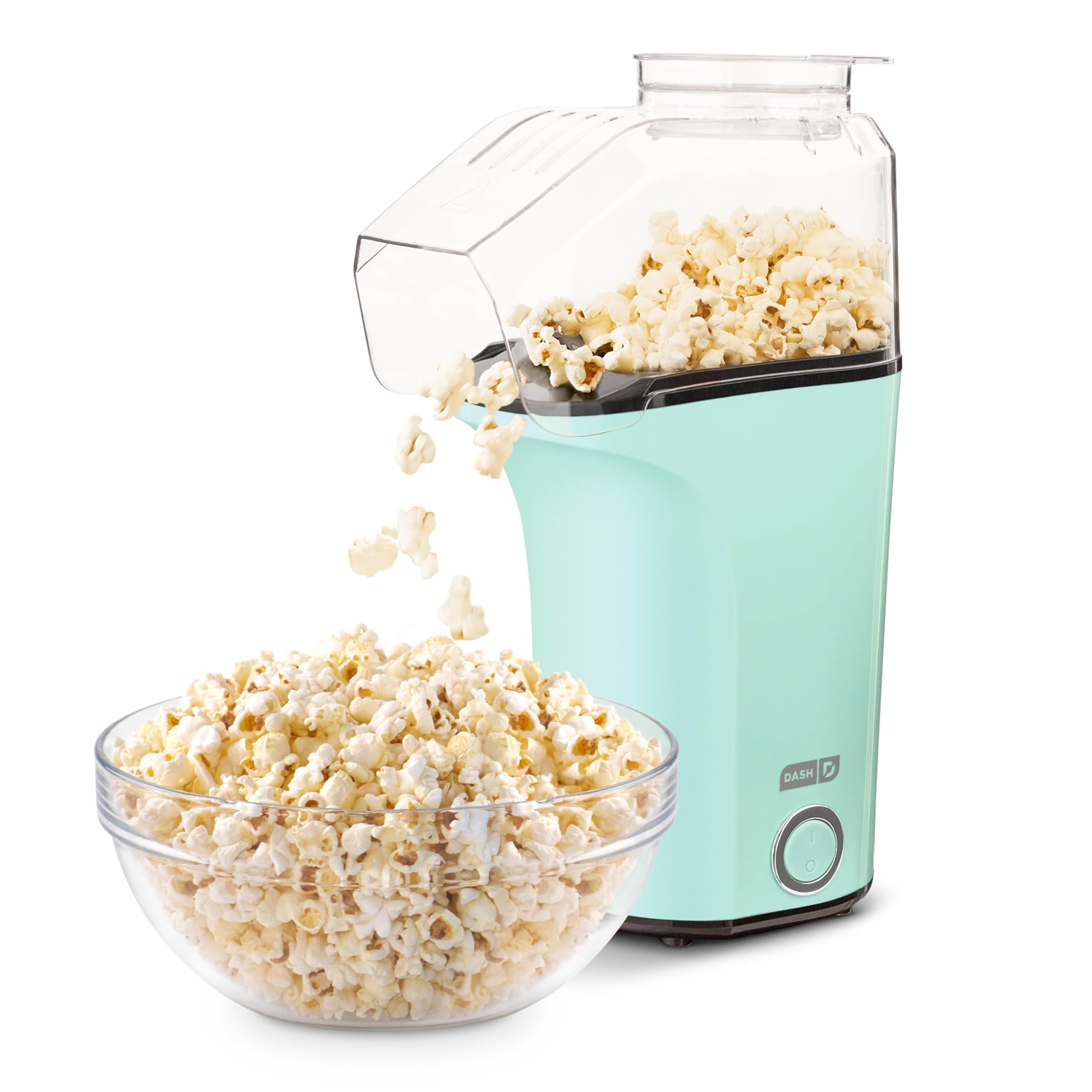 Hot Air Popcorn Maker for Home Use, 16 Cups Capacity with Built-in ...