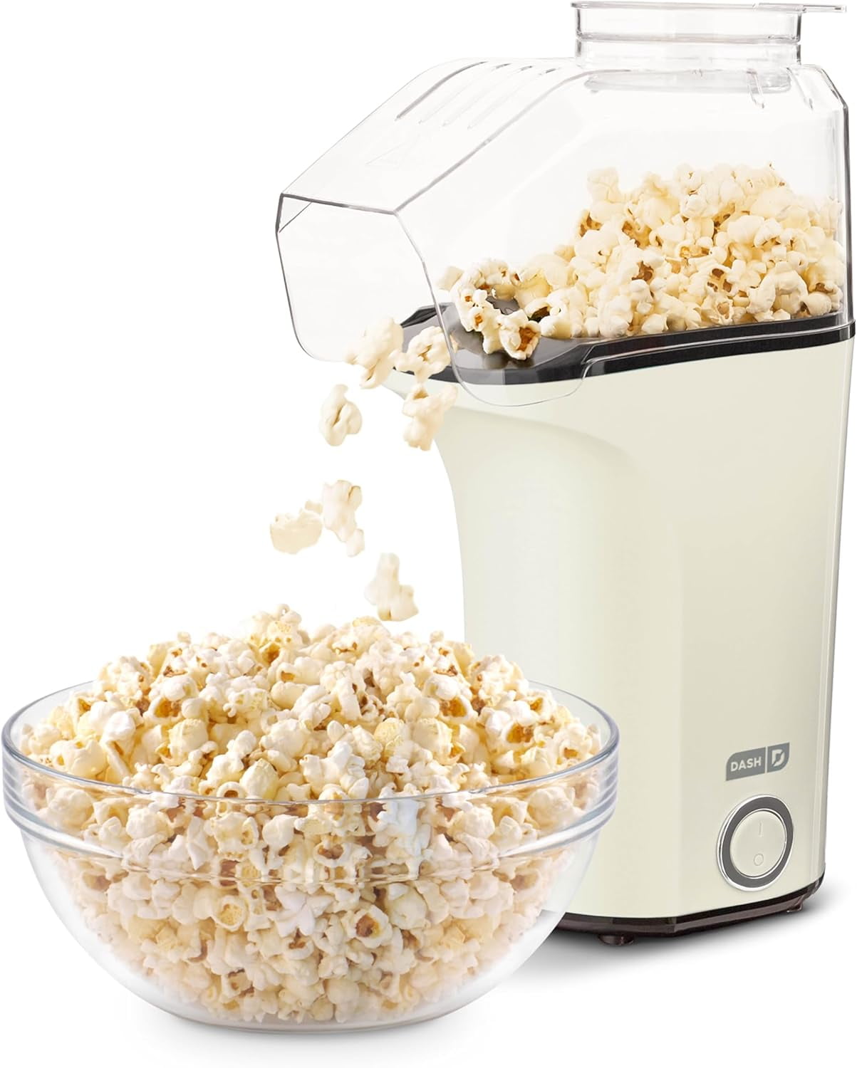Hot Air Popcorn Popper Maker with Measuring Cup to Portion Popping Corn ...