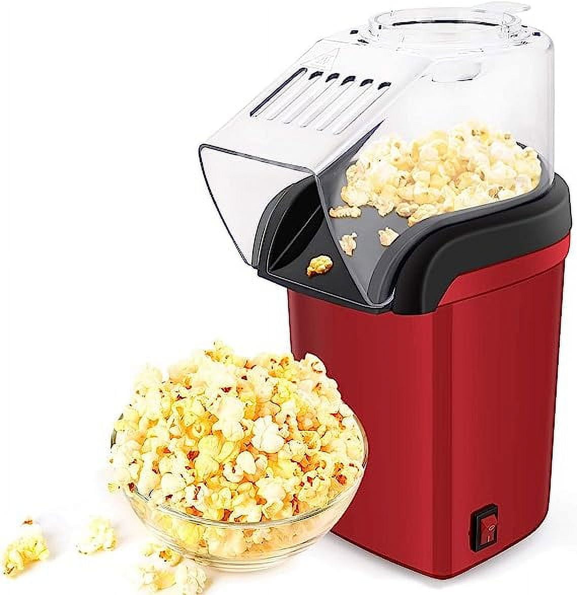 Bonison Electric Popcorn Maker, 1200W, Hot Air Popper, Healthy Snack ...
