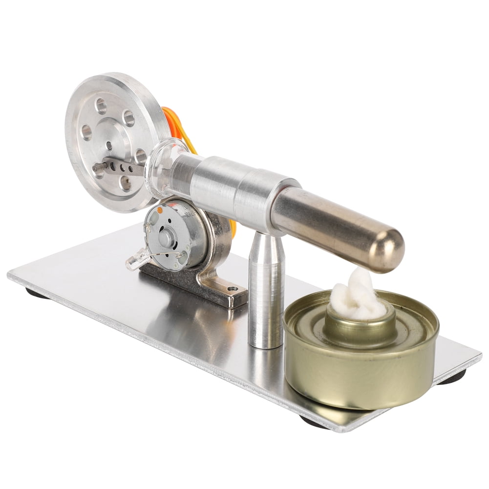 Hot Air Stirling Engine Motor Model Educational Toy Single Cylinder ...