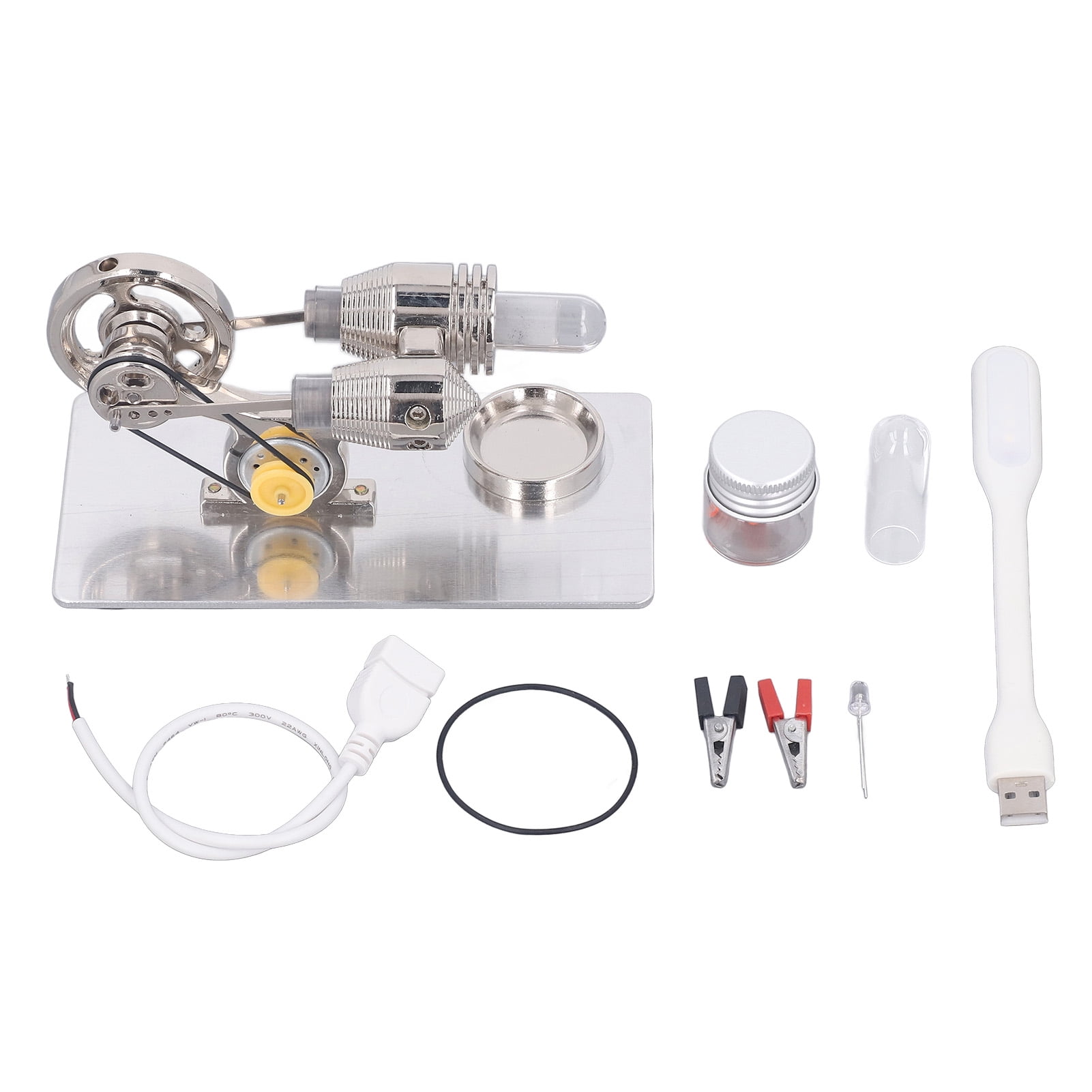 Hot Air Stirling Engine Motor Model Imagination Development Educational ...