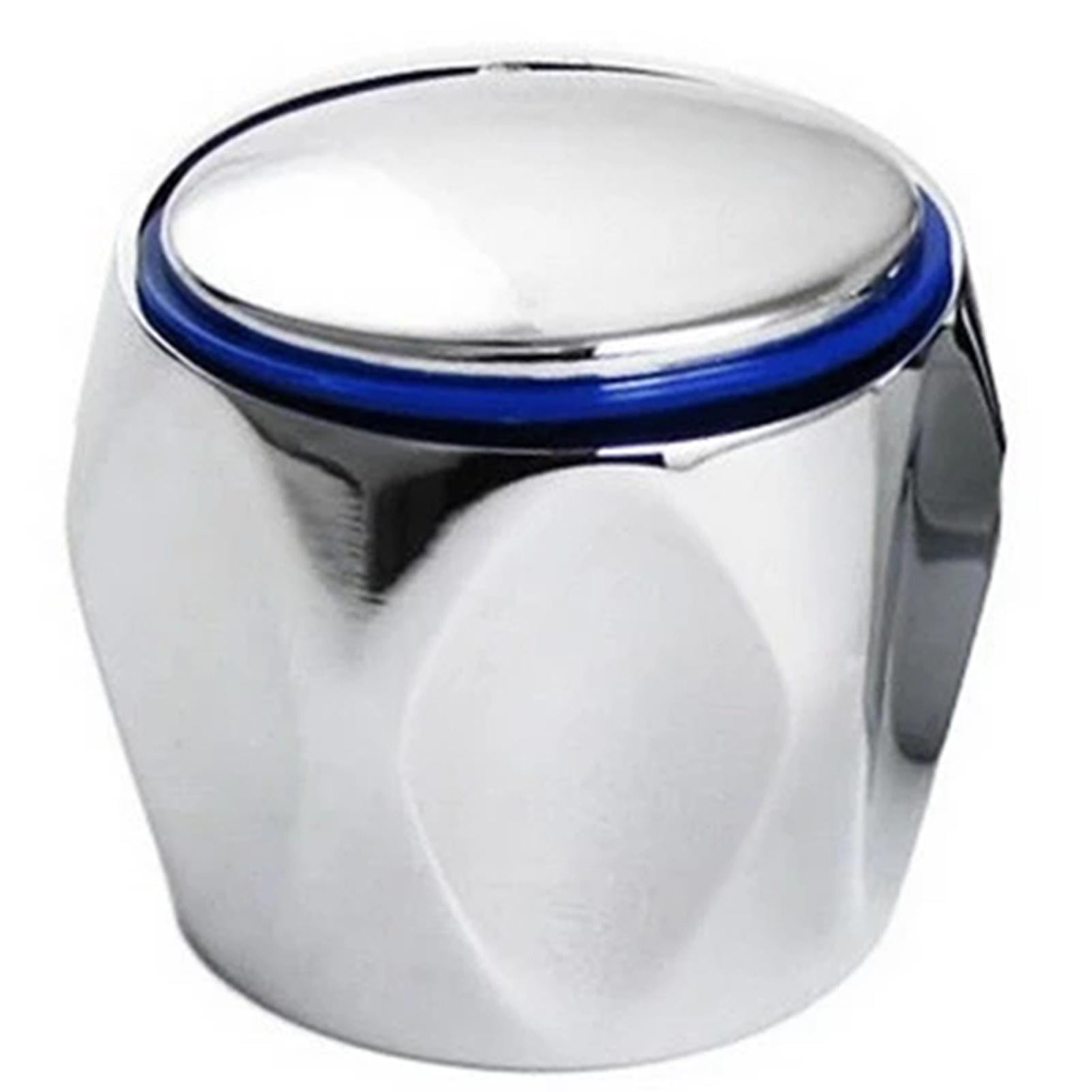 Hot And Cold Faucet Handles Easy Snap-in Knob Rotary Button Cap For ...