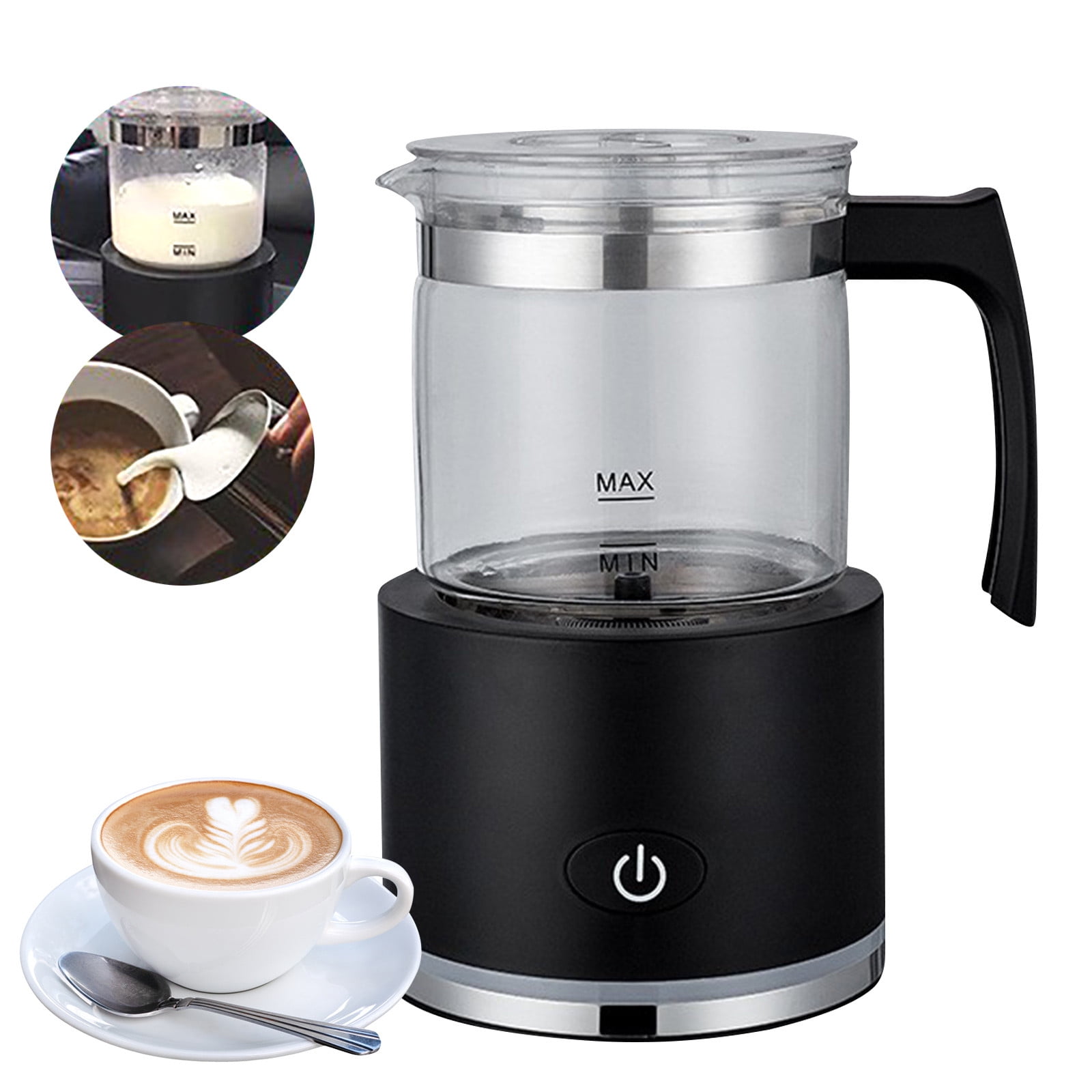 Hot And Cold Milk Foaming Machine Automatic Household Milk Foaming ...