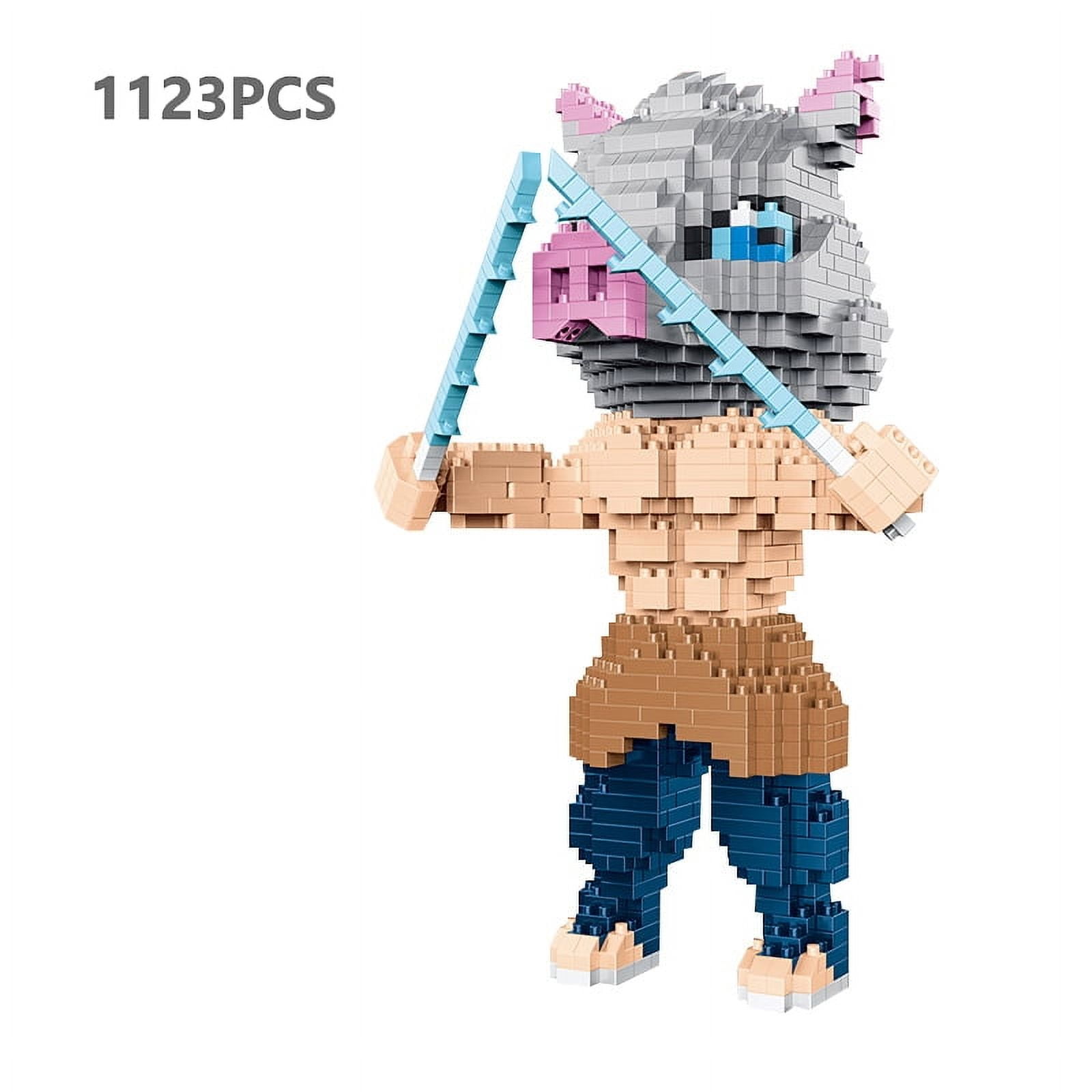 Hot Anime Demon Slayer Building Blocks Kimetsu No Yaiba Kamado Tanjirou ...
