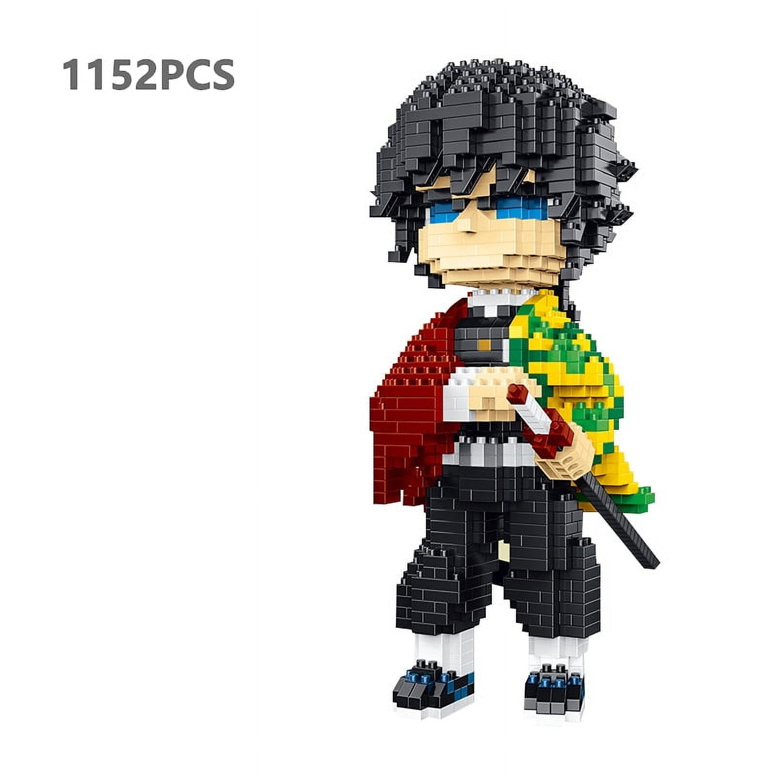 Hot Anime Demon Slayer Building Blocks Kimetsu No Yaiba Kamado Tanjirou ...