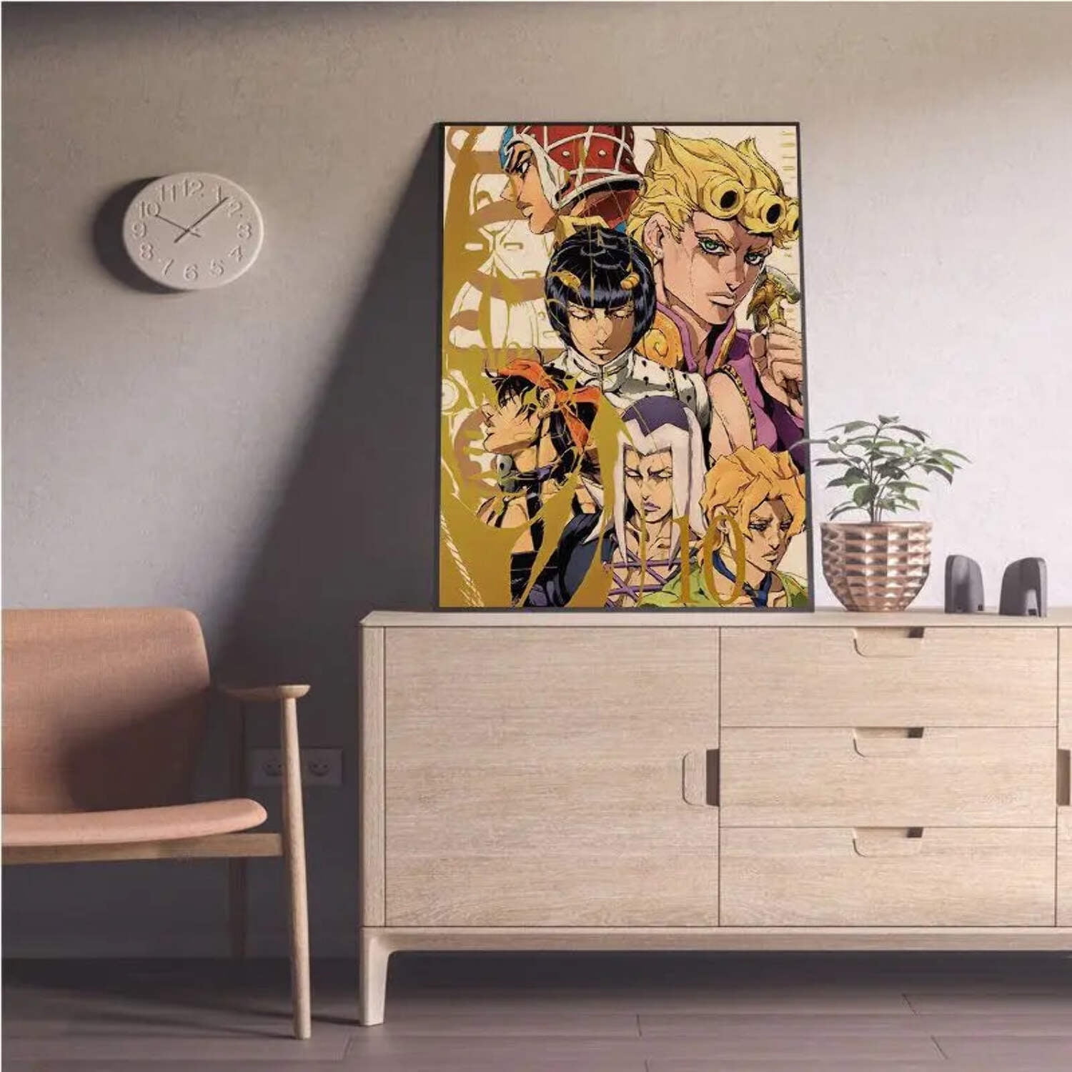 Hot Anime JoJo's Bizarre Adventure Retro Kraft Paper Poster Prints JOJO ... Hot Anime JoJo's Bizarre Adventure Retro Kraft Paper Poster Prints JOJO ...