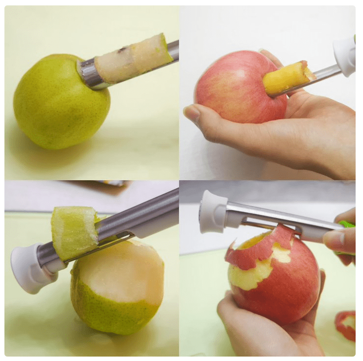 Hot!Apple Core Remover and Peeler Vegetable Peelers for Kitchen Rate ...