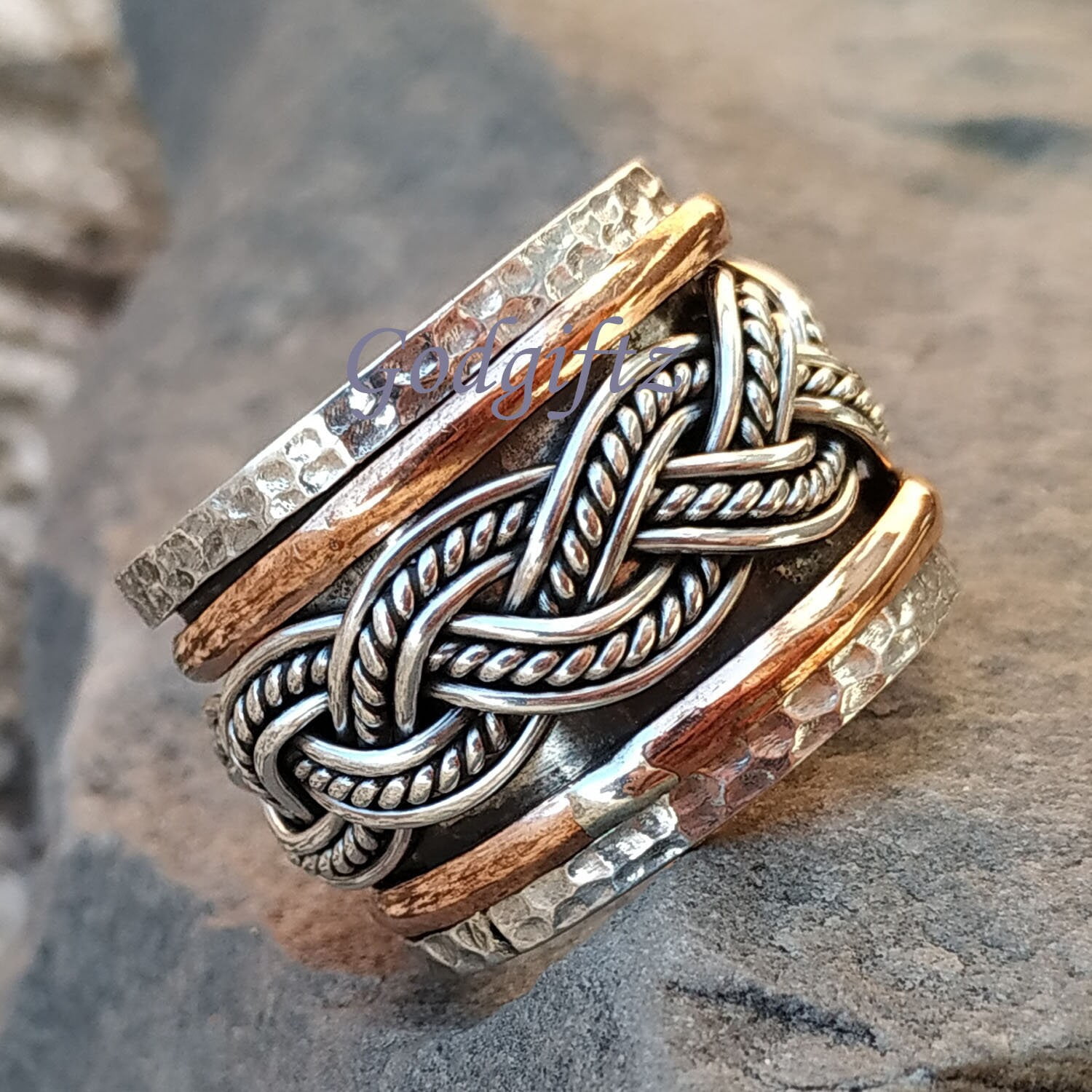 Hot Arrival Spinner Ring - Anxiety Ring - Meditation Ring - Spinning ...