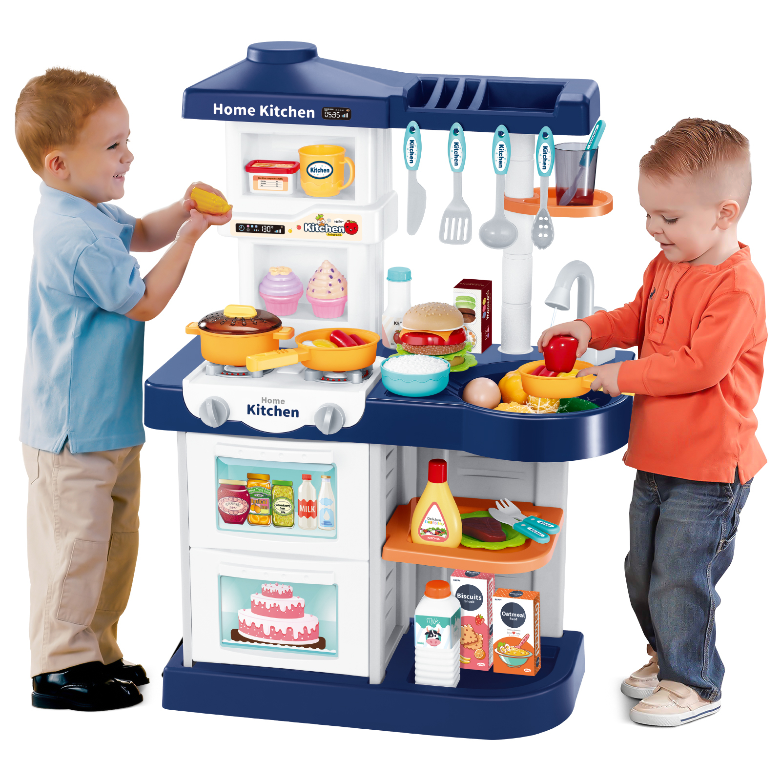 Kitchen Connection My Modern Kitchen Full Deluxe Kit Kitchen Playset ...