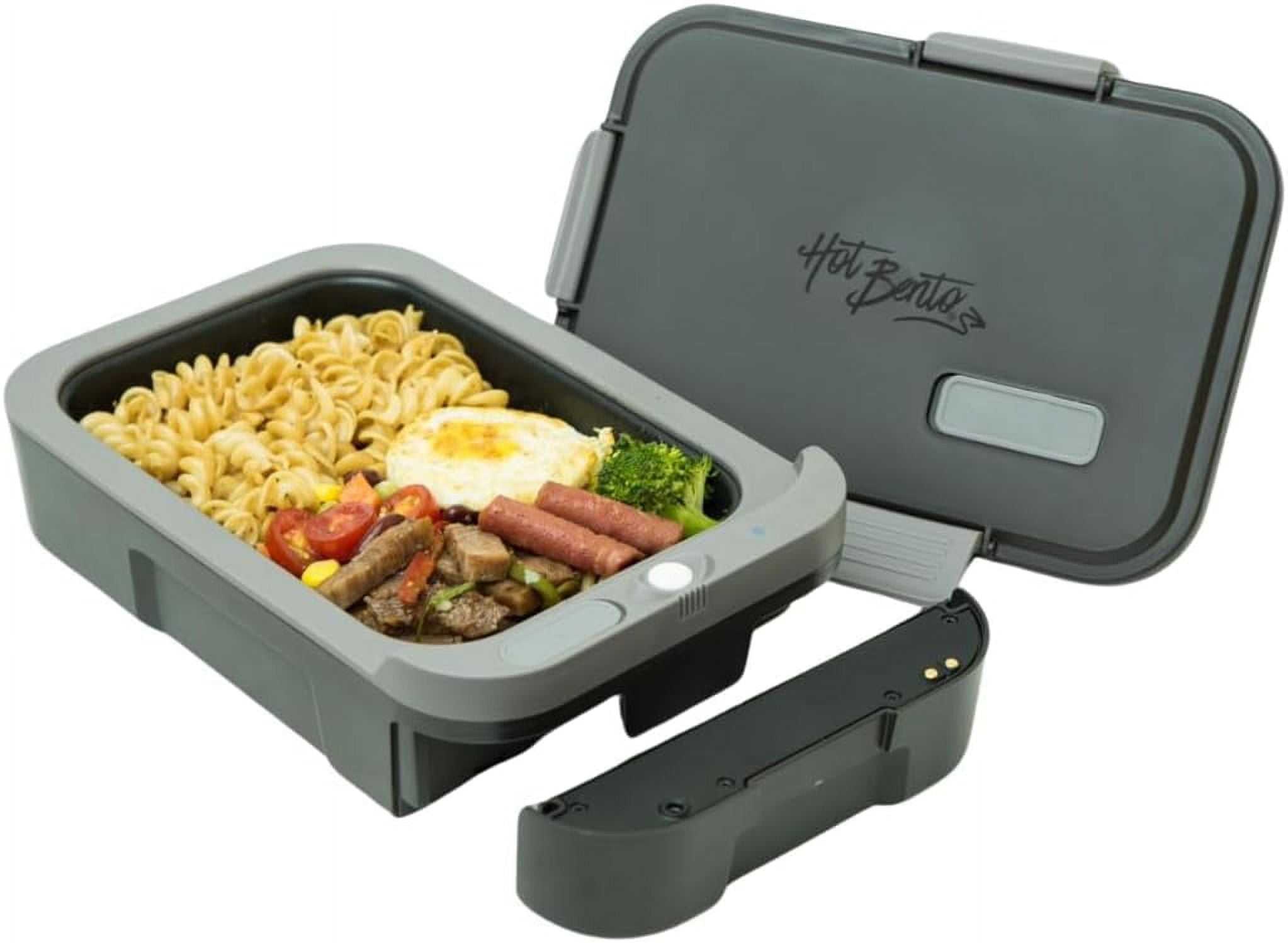 Hot Bento PLUS Self Heated Lunch Box and Food Warmer Removeable Battery ...