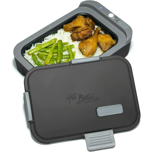 Hot Bento - Self Heated Lunch Box and Food Warmer - Battery Powered ...