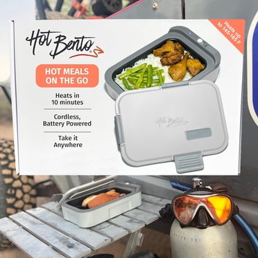 Hot Bento Reusable Self Heated Lunch Box and Food Warmer – Battery ...