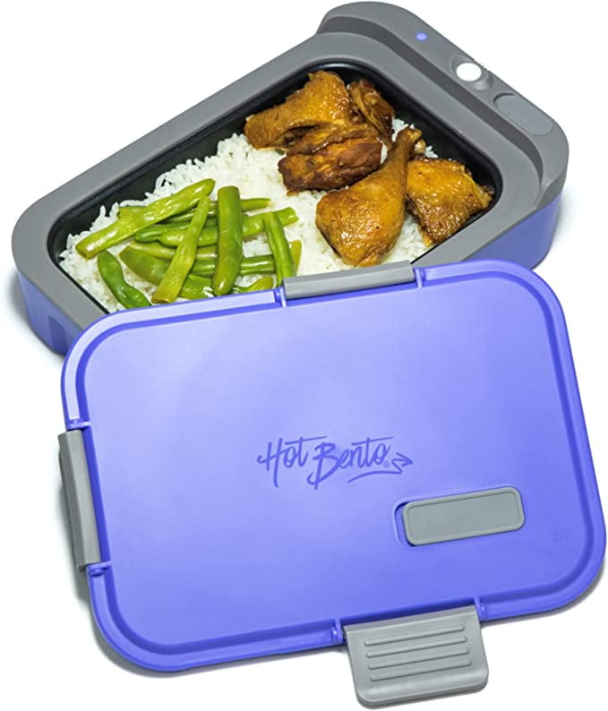 Hot Bento Self Heated Reusable Lunch Box and Food Warmer, Battery ...