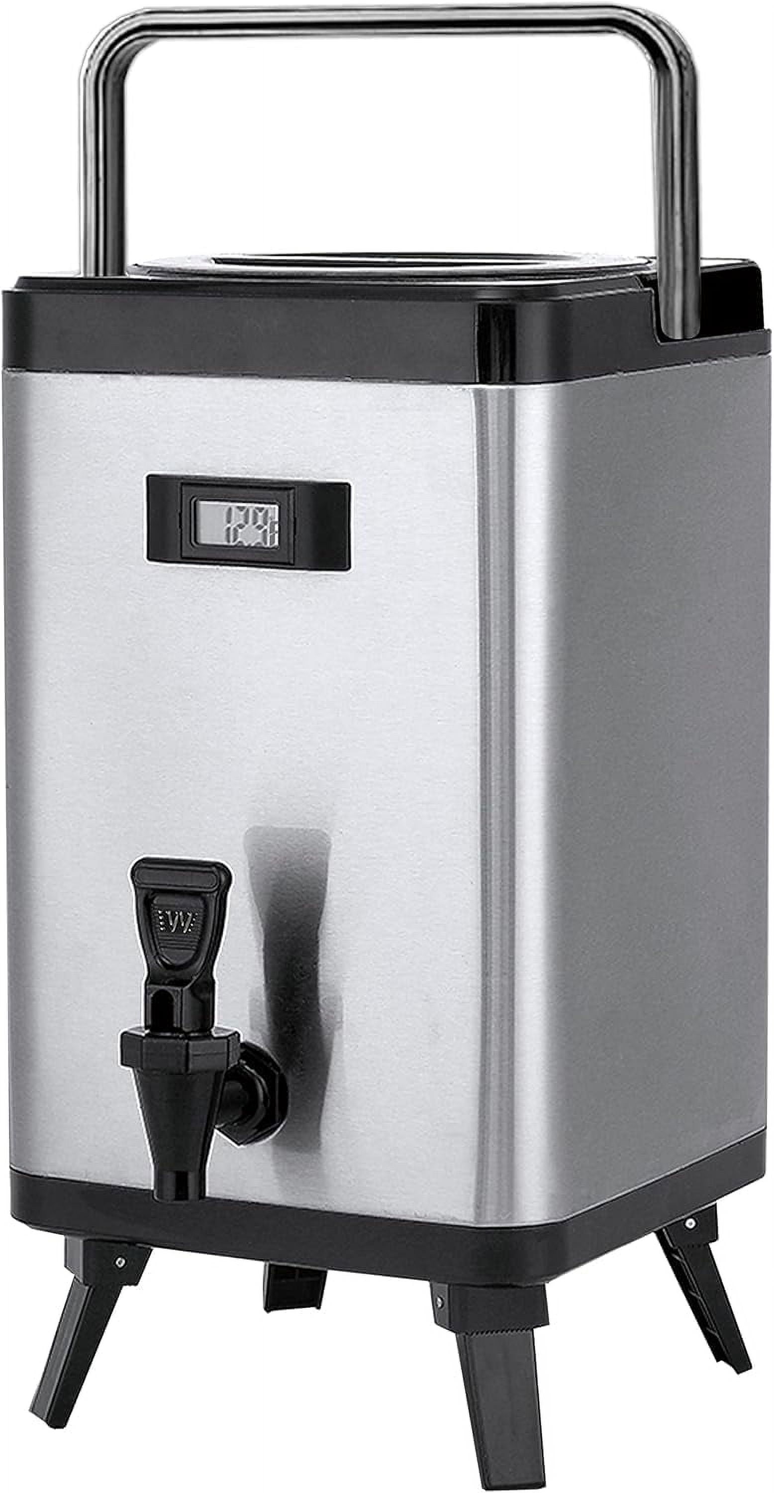 Hot Beverage Dispenser, 304 Stainless Steel Insulated Beverage ...