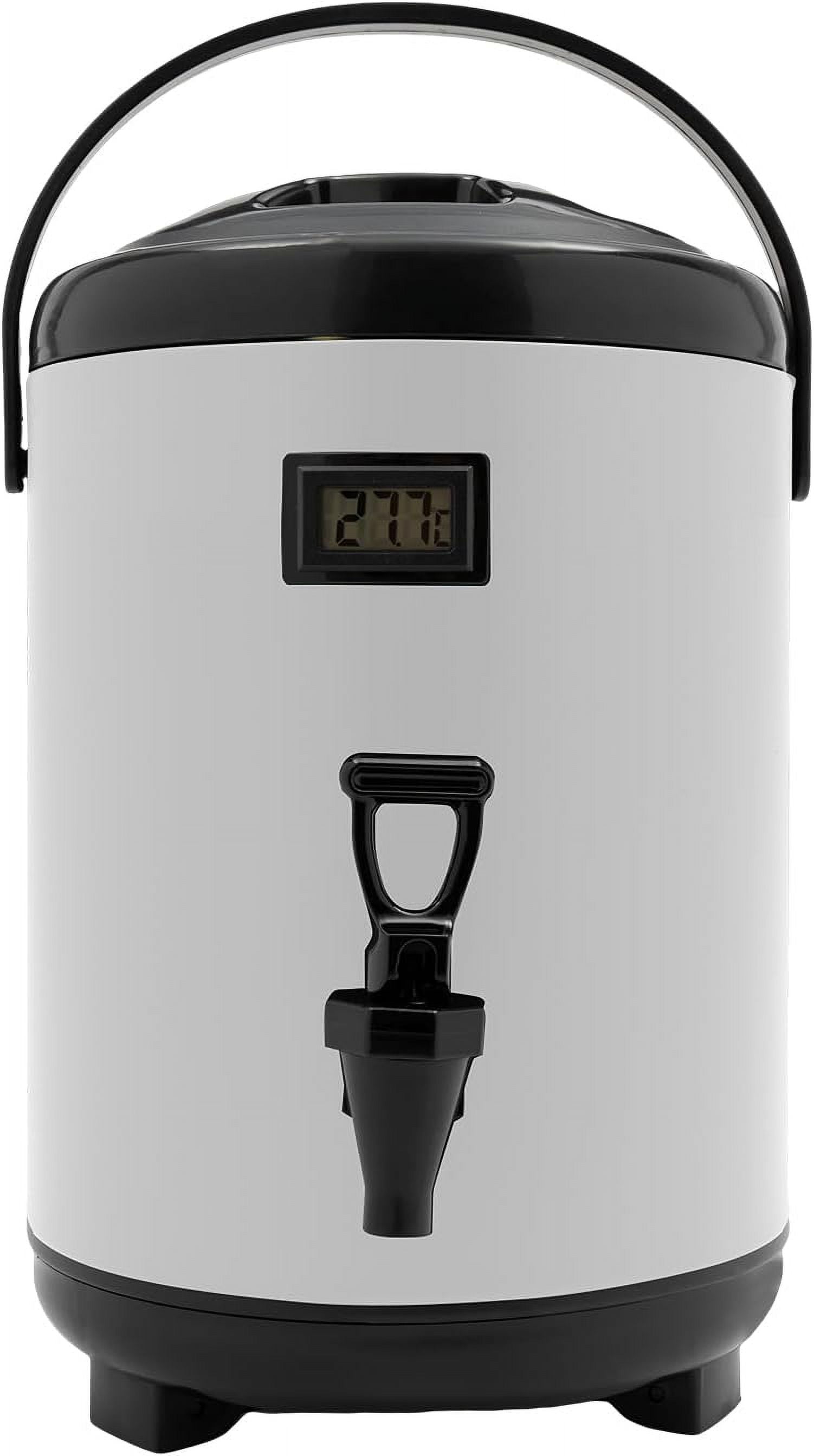 Hot Beverage Dispenser, 8L/2.11Gal Insulated Beverage Dispensers ...