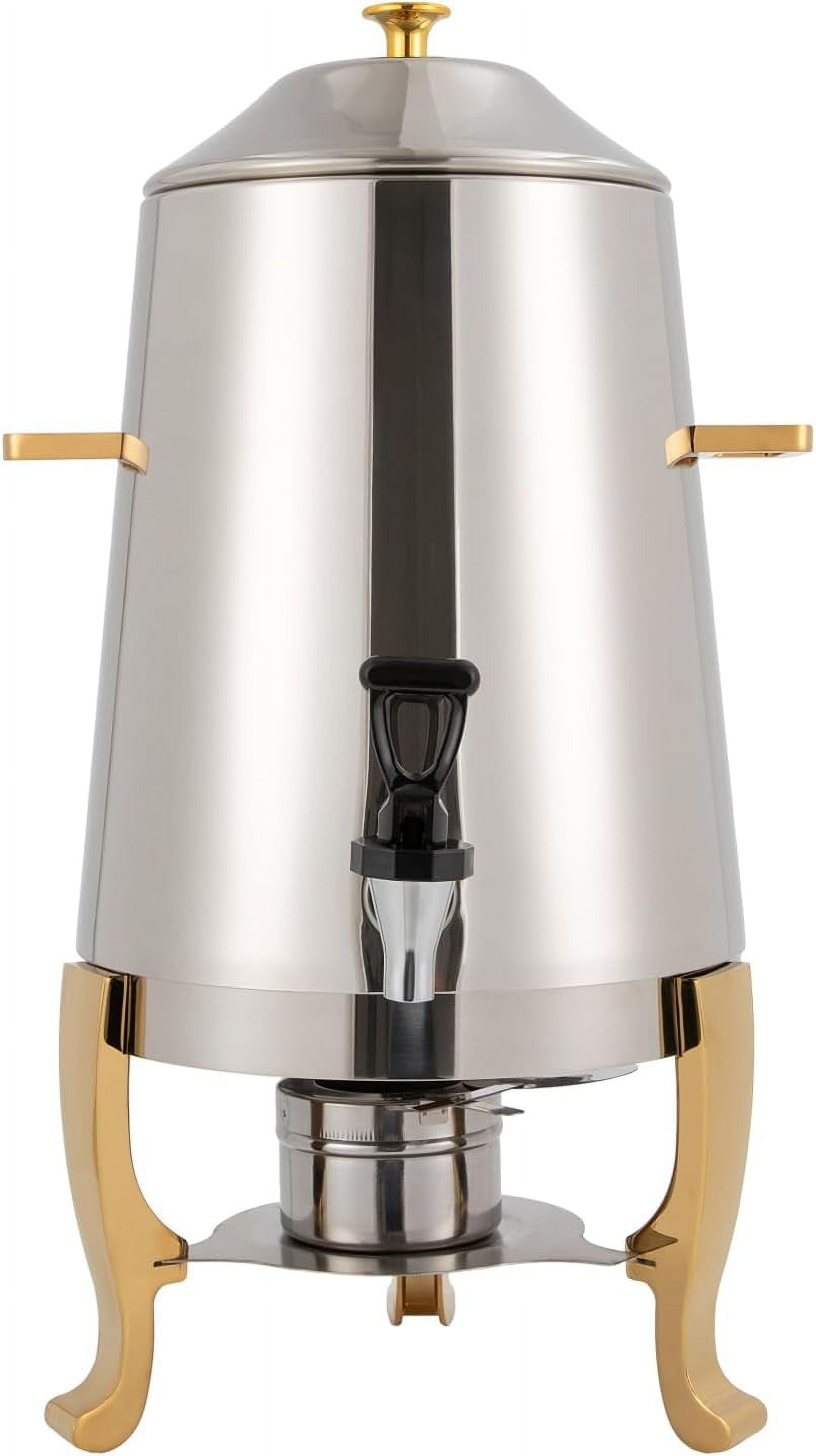 Hot Beverage Dispenser,Stainless Steel Coffee Chafer Urn Hot Drinks ...