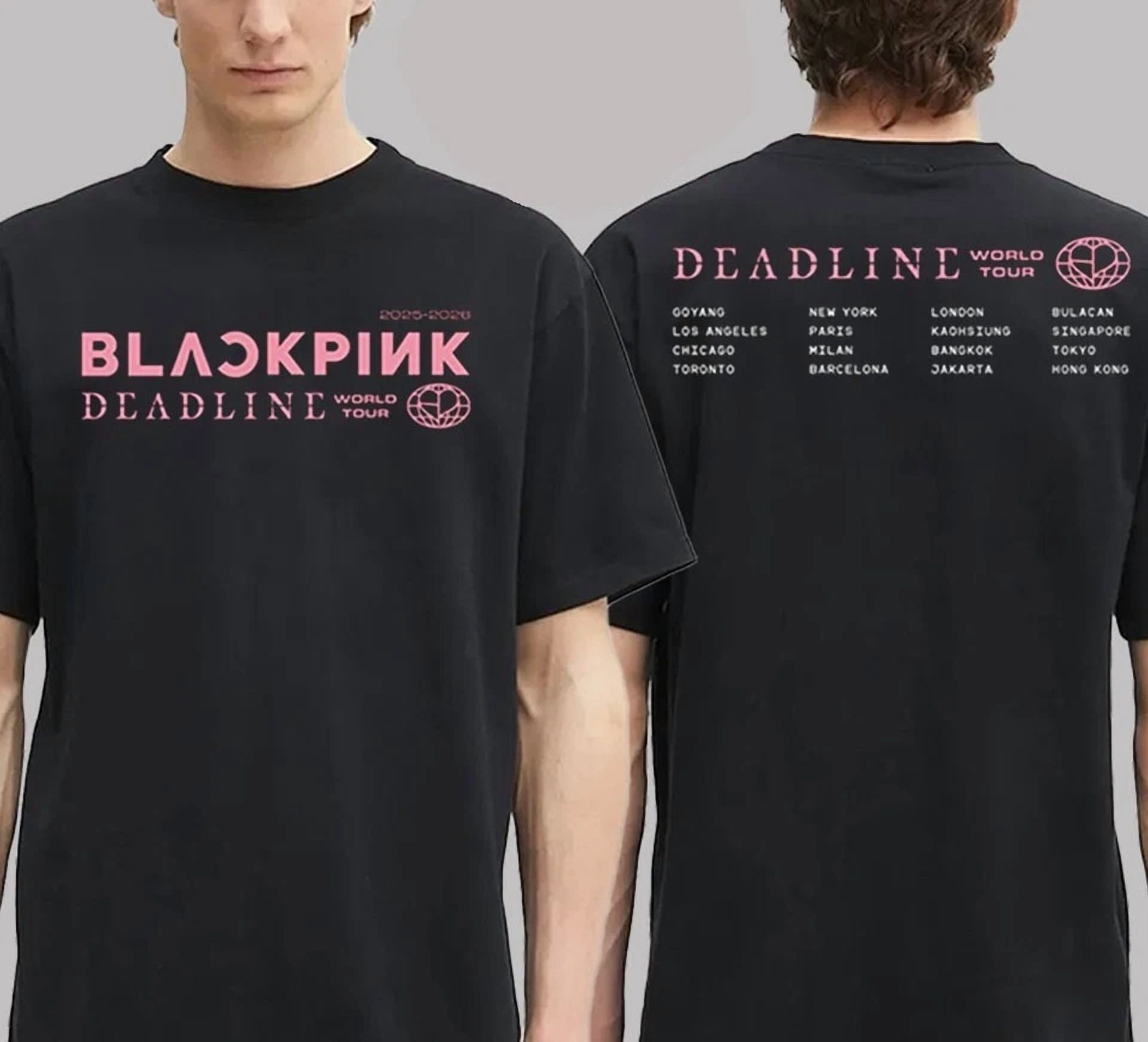 Hot Blackpink Deadline World Tour 2025 City Los Angeles On Jul Shirt ...