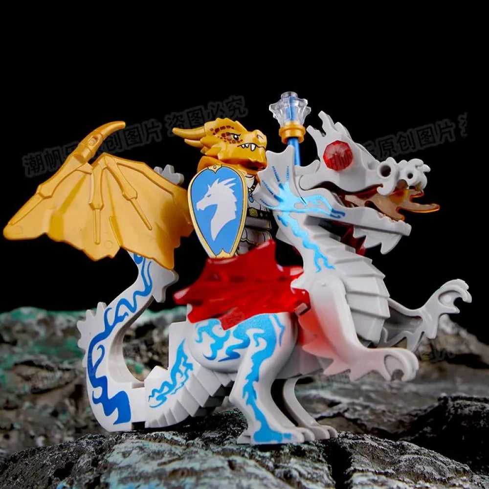 Hot Blind Box Undead Knight Bricks Mini Action Figures Model ...