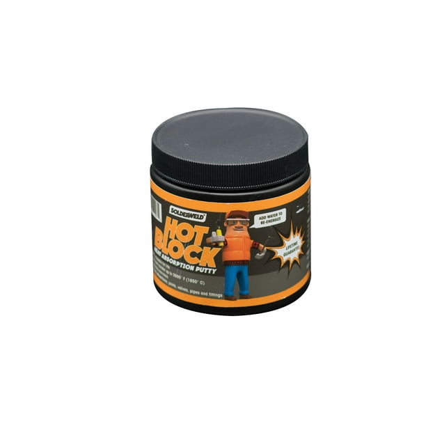 Hot Block Heat Stop Putty 1 lb. Tub SW-HB1 - Walmart Business Supplies