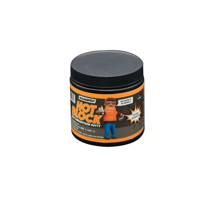 Hot Block Heat Stop Putty 1 lb. Tub SW-HB1 - Walmart Business Supplies