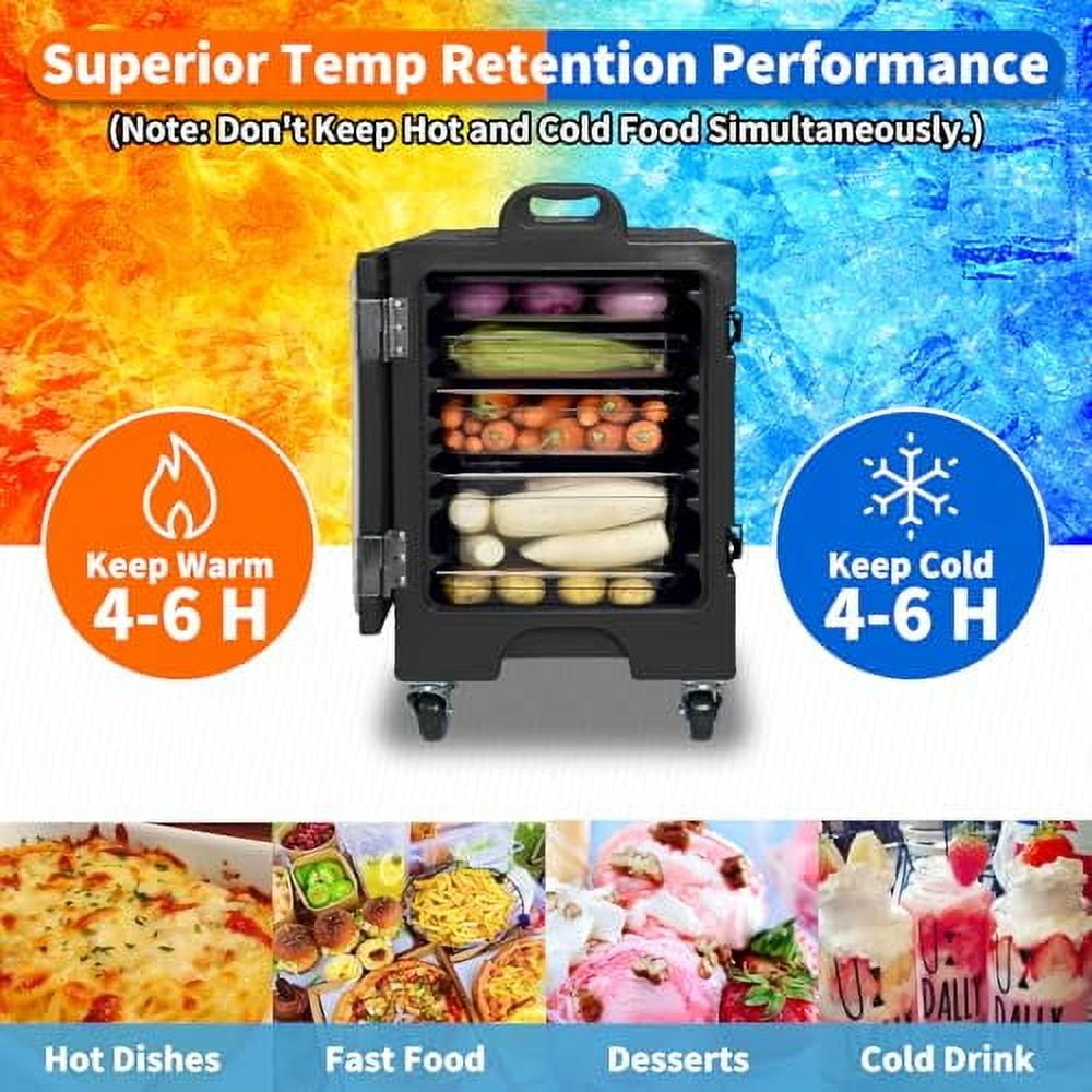 Hot Boxes for Catering, 82QT Catering Food Warmers, LLDPE Hot Box Food ...