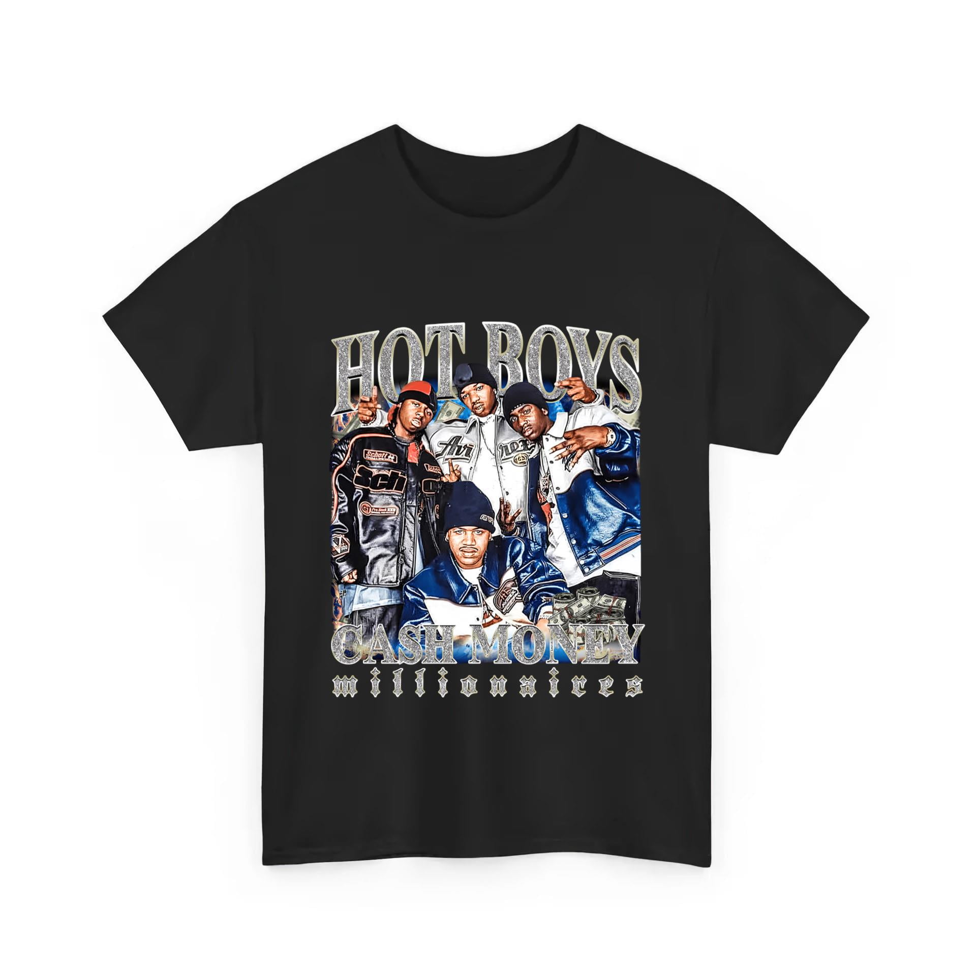 Hot Boys png, Rapper Cash Money Millionaires T-Shirt, Bootleg Tee ...