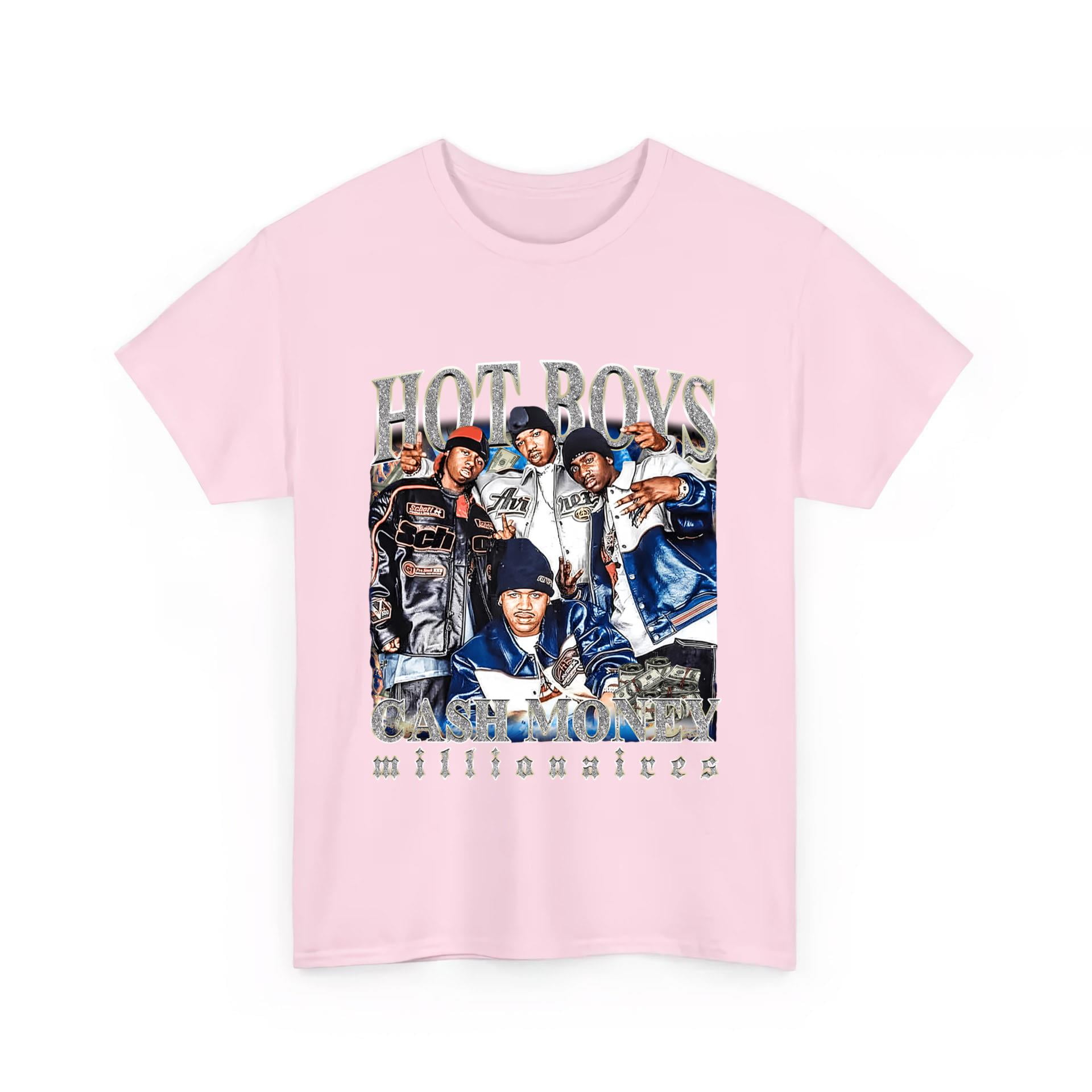 Hot Boys png, Rapper Cash Money Millionaires T-Shirt, Bootleg Tee ...
