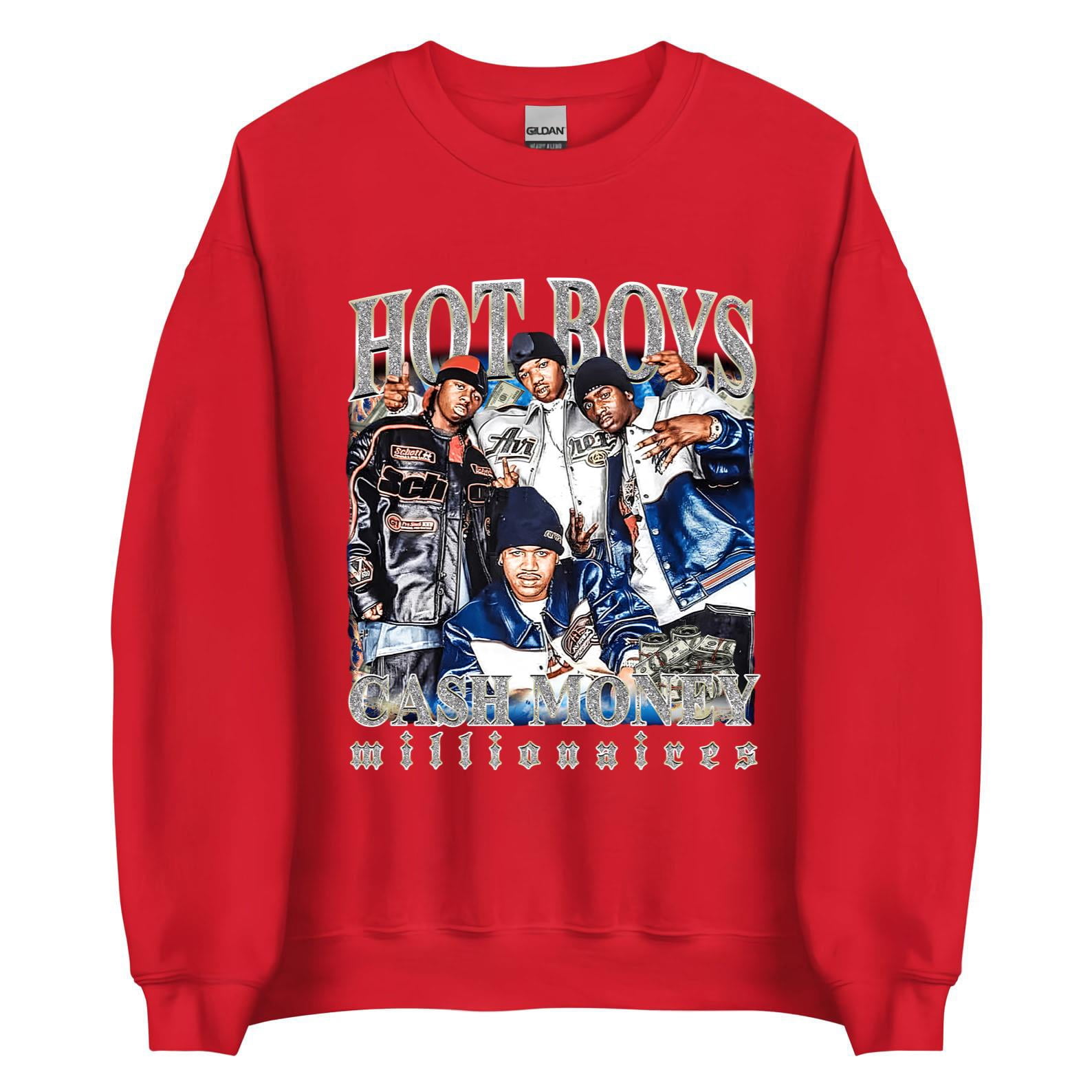 Hot Boys png, Rapper Cash Money Millionaires T-Shirt, Bootleg Tee ...