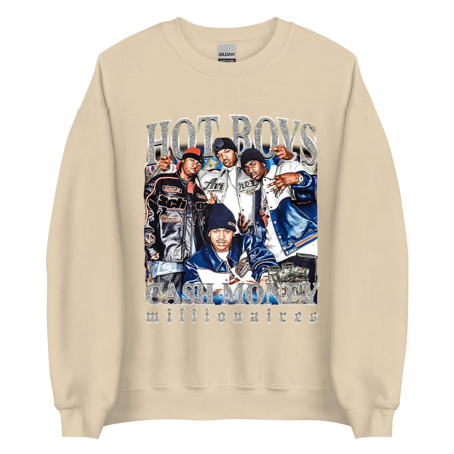 Hot Boys png, Rapper Cash Money Millionaires T-Shirt, Bootleg Tee ...