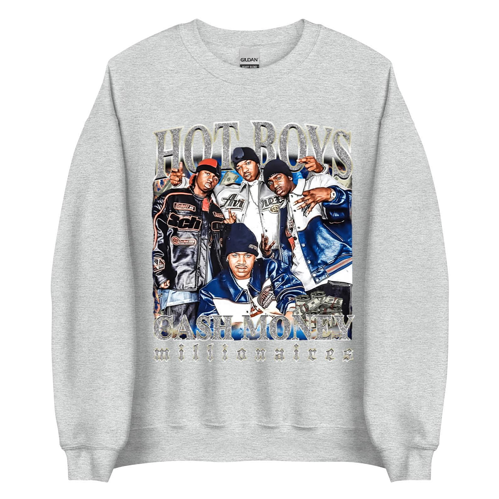 Hot Boys png, Rapper Cash Money Millionaires T-Shirt, Bootleg Tee ...